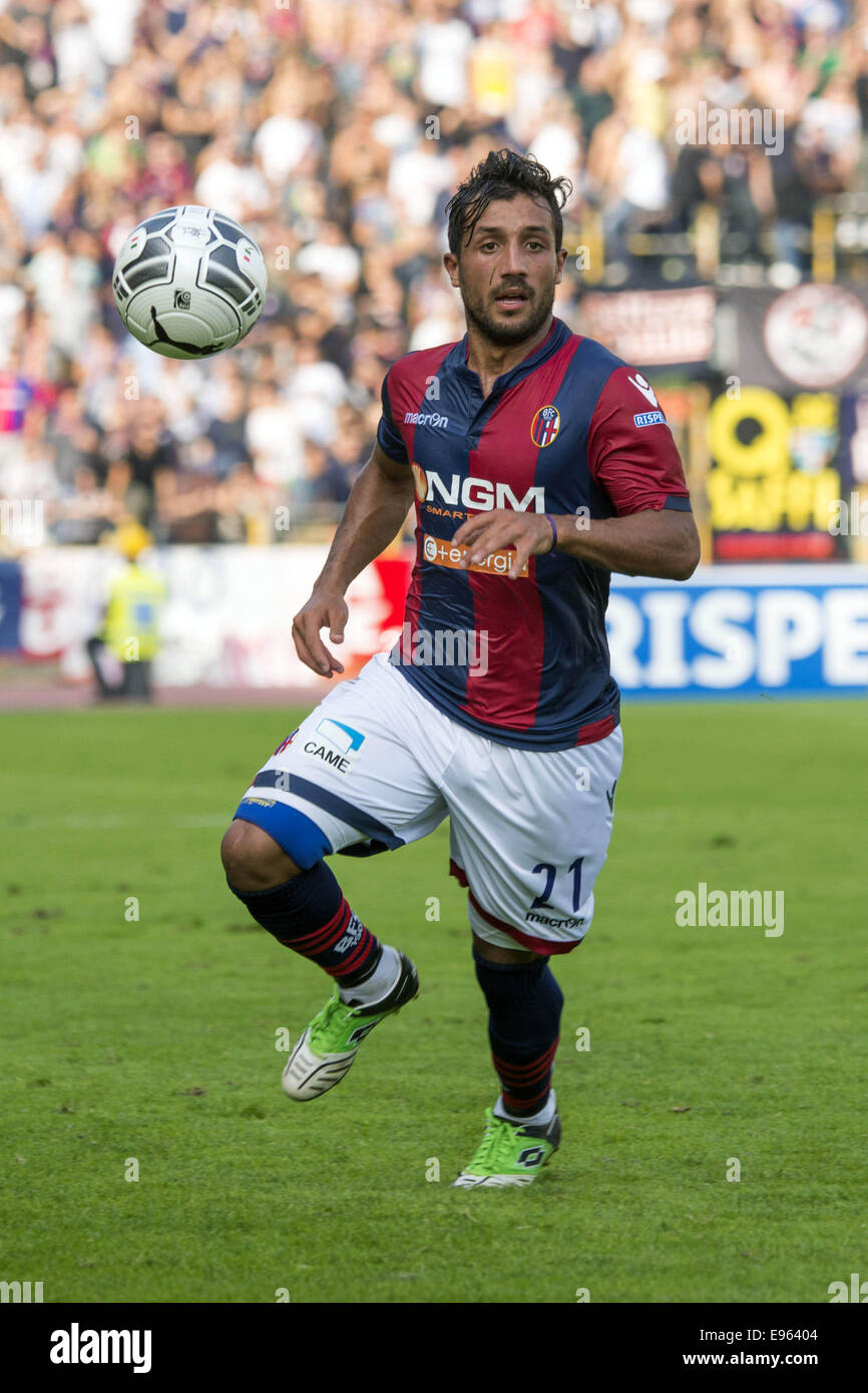 Bologna, Italy. 18th Oct, 2014. Karim Laribi (Bologna) Football/Soccer ...