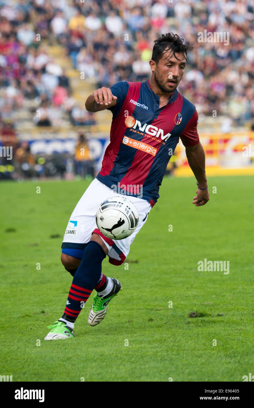 Bologna, Italy. 18th Oct, 2014. Karim Laribi (Bologna) Football/Soccer ...