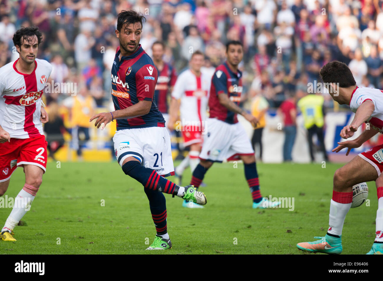Bologna, Italy. 18th Oct, 2014. Karim Laribi (Bologna) Football/Soccer ...