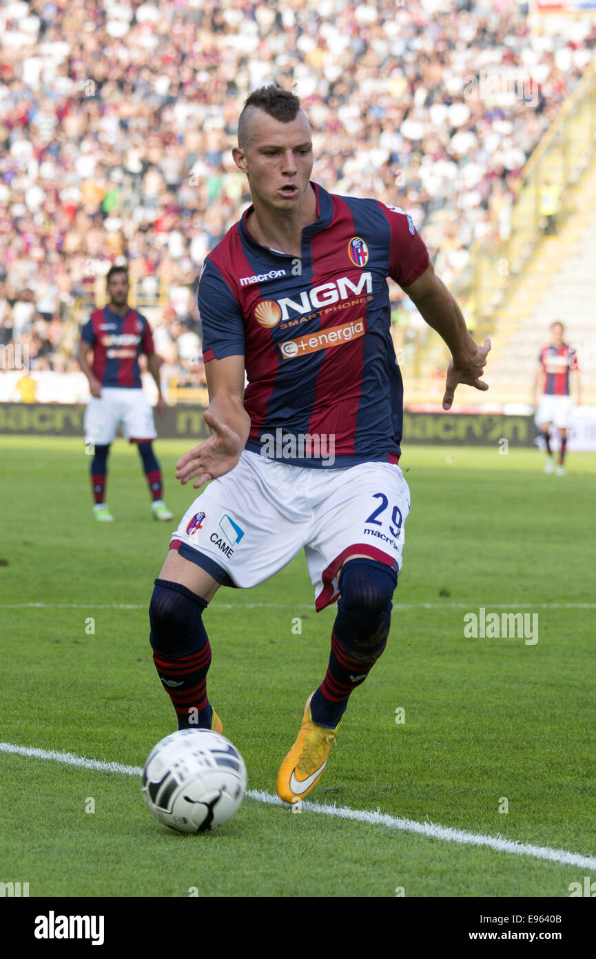 Bologna, Italy. 18th Oct, 2014. Marcel Buchel (Bologna) Football/Soccer ...