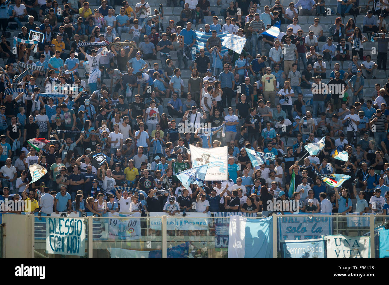 Lazio fans hi-res stock photography and images - Alamy