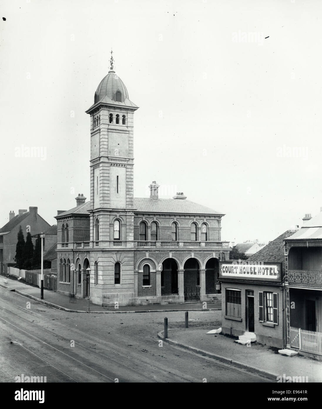 Photograph of Redfern in New South Wales, showing the Post Office and ...