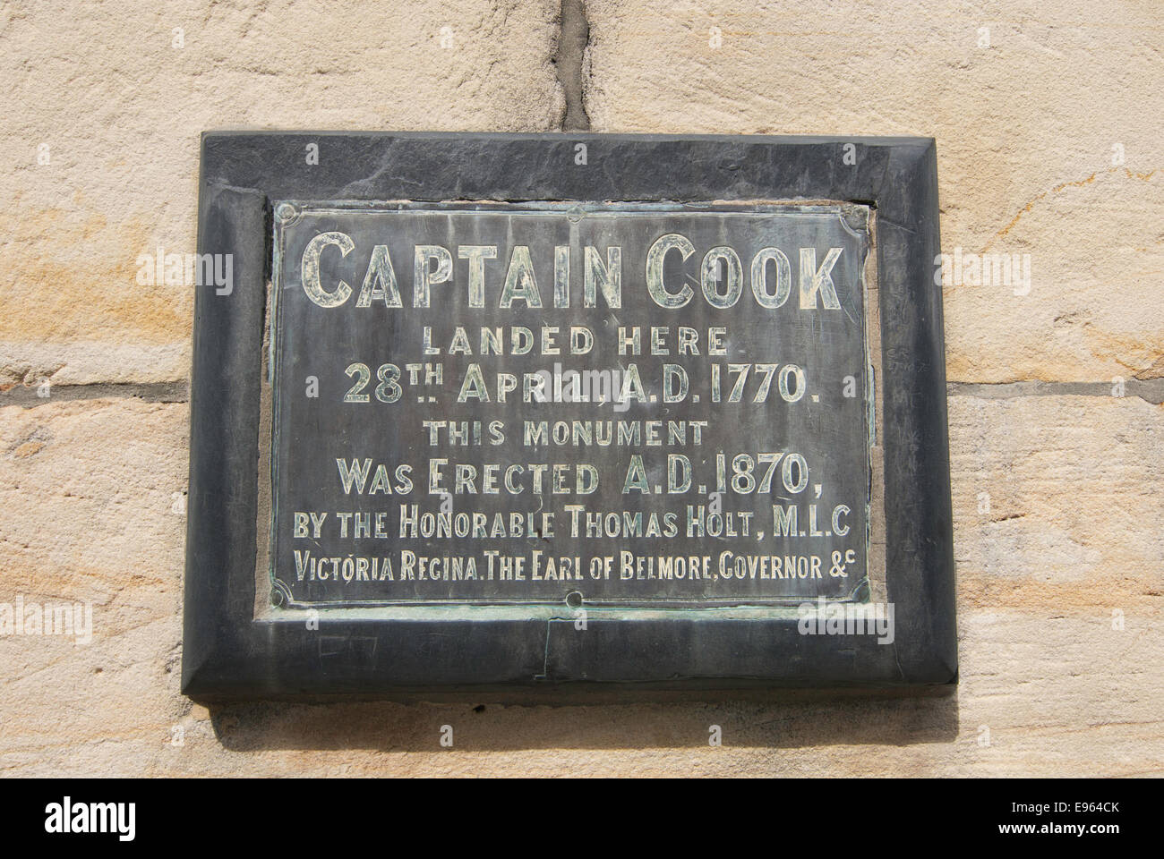Captain cook botany bay hi-res stock photography and images - Alamy