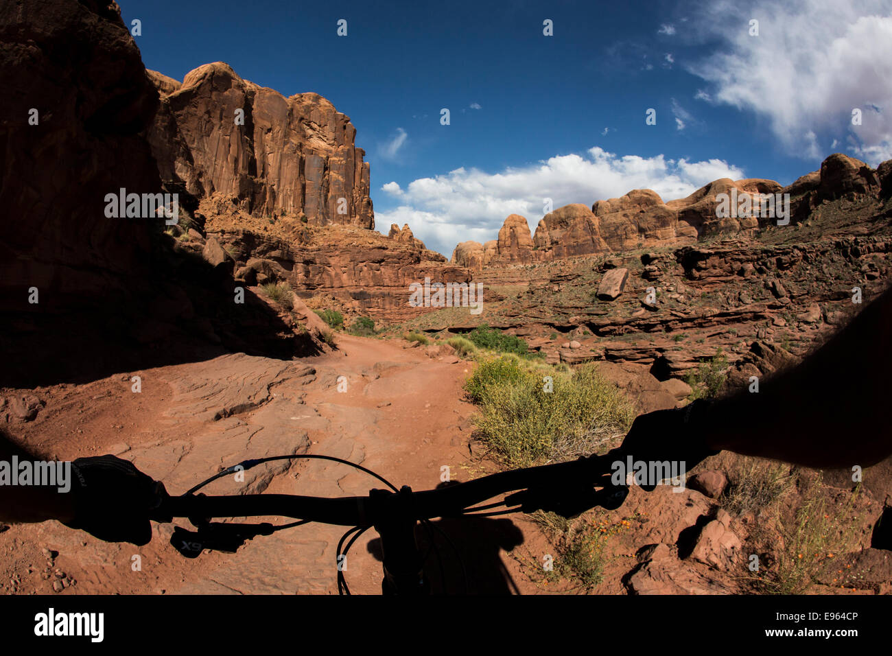 Captain Ahab trail, Moab, Utah Stock Photo - Alamy
