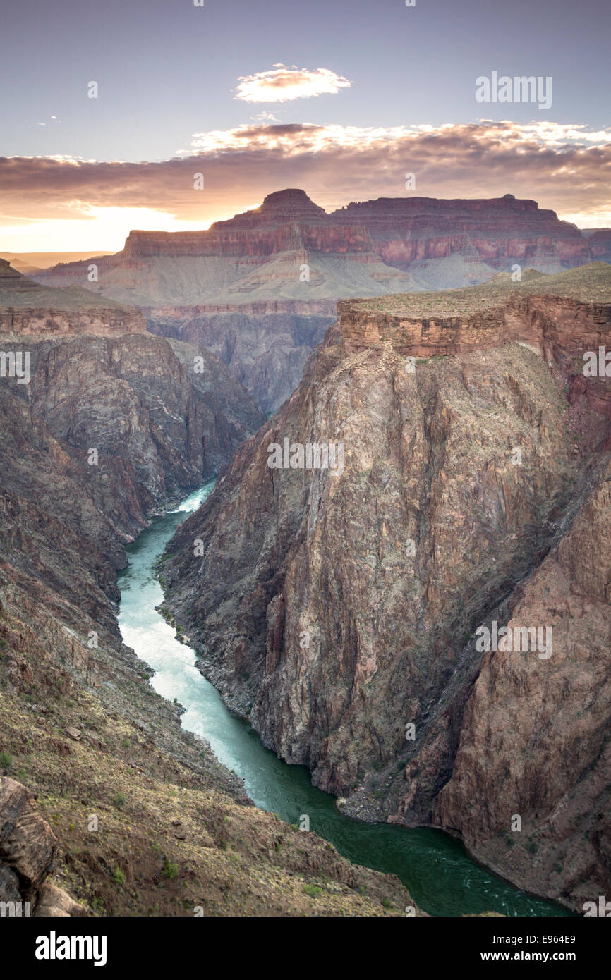 View from Plateau Point, Grand Canyon National Park, Arizona Stock ...