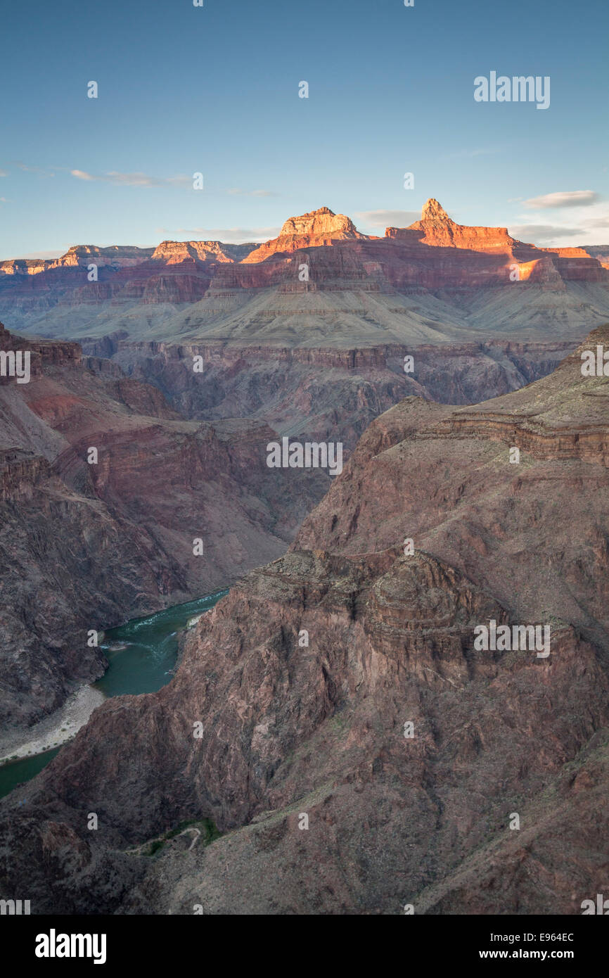 View from Plateau Point, Grand Canyon National Park, Arizona Stock ...