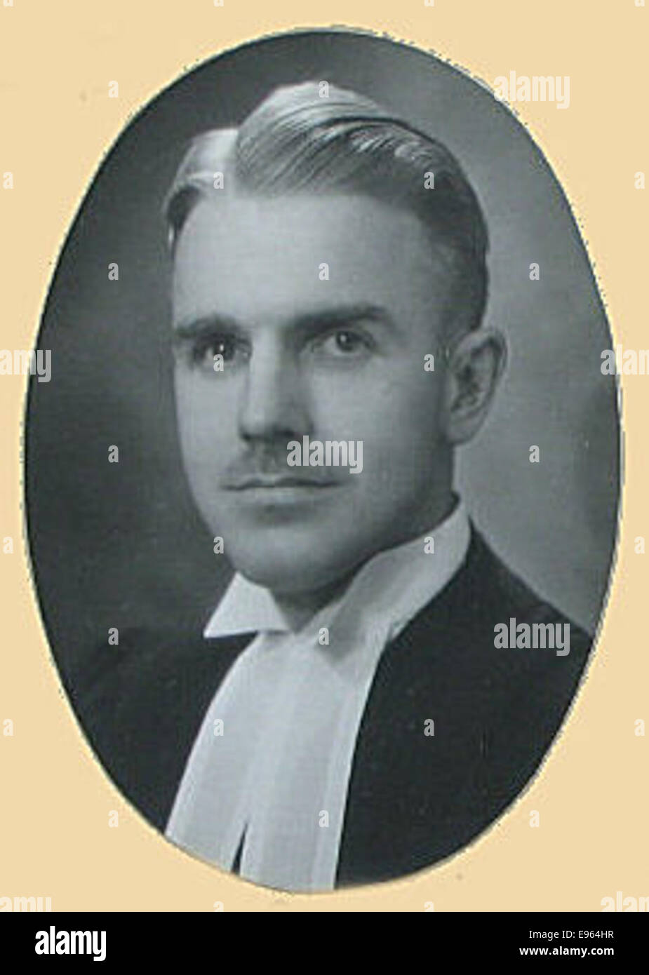 Photograph of Alvin Wilson Sillery (1908-1976), an American lawyer and ...