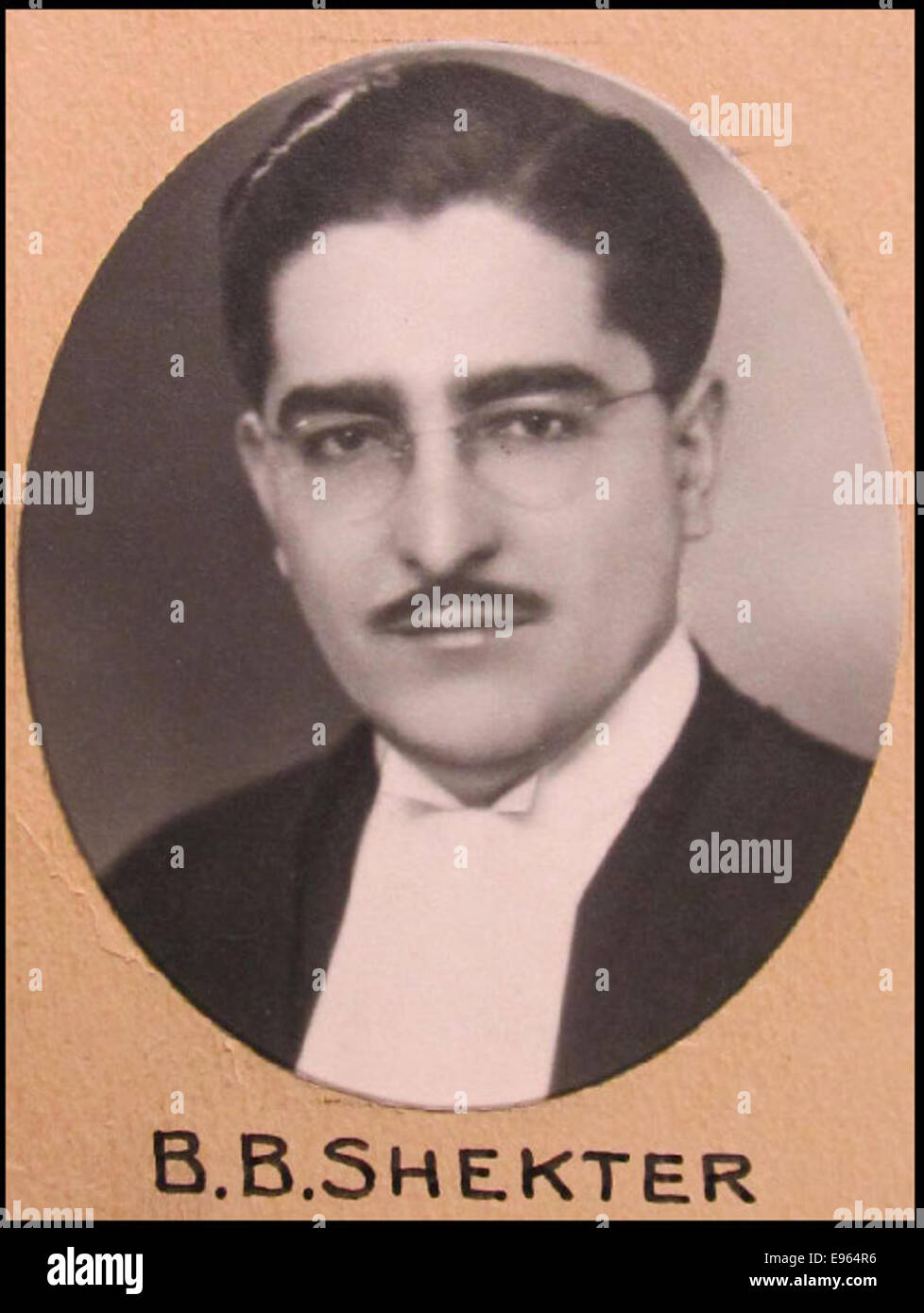 This photograph depicts Benjamin Bernard Shekter, a 1944 graduate of ...