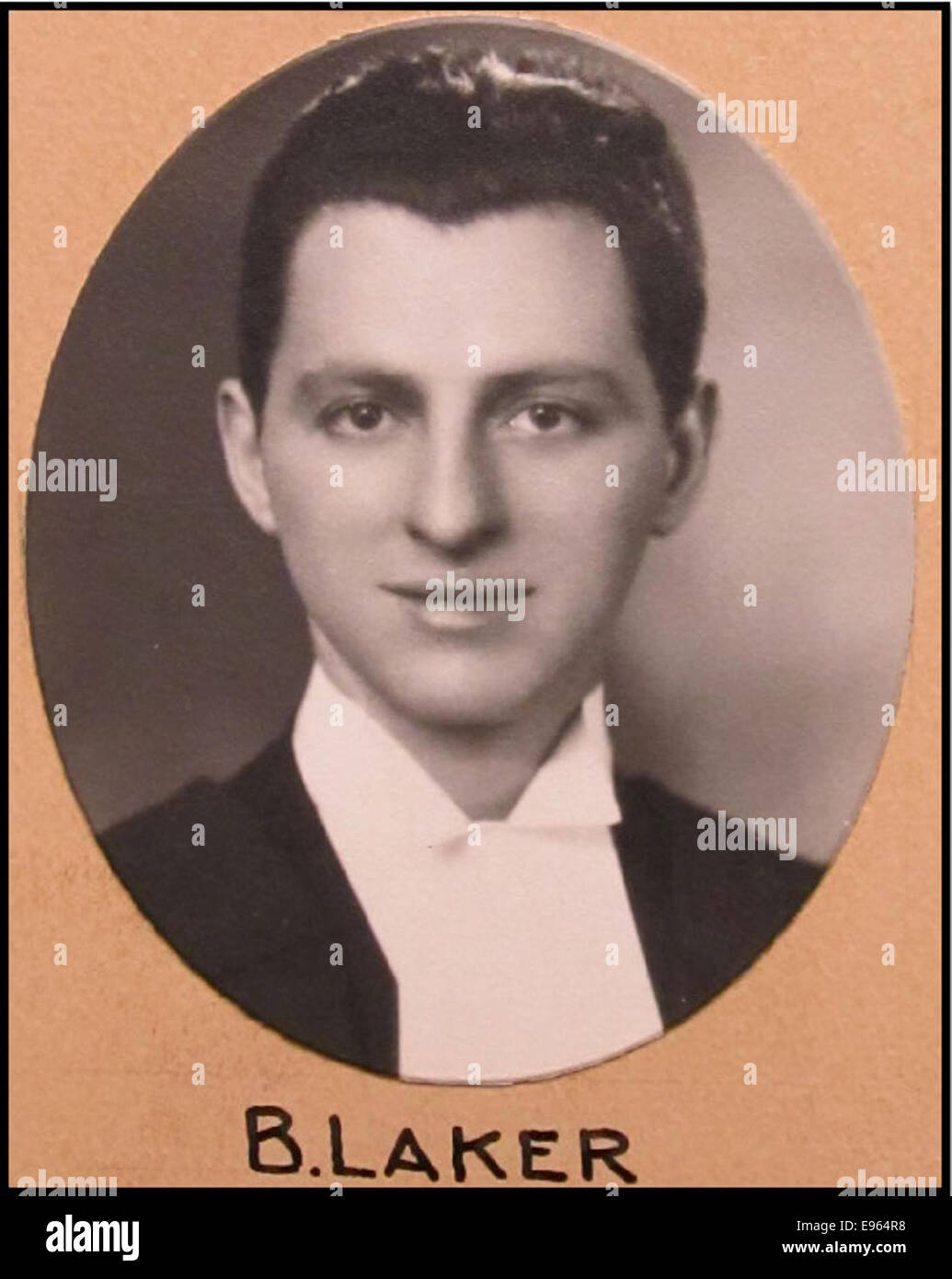 Photograph of Benjamin Laker (1917-2004) 14441154407 o Stock Photo - Alamy