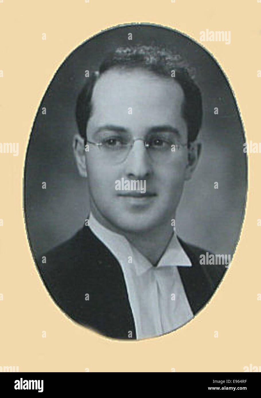 This is a portrait of Bernard Shaffer (1914-2004), an influential ...