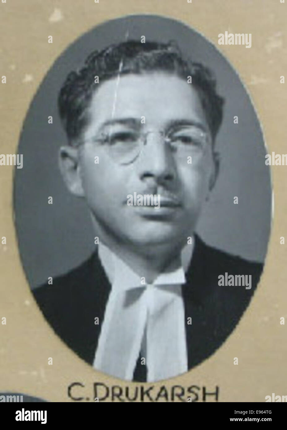 A portrait of Charles Drukarsh, born in 1914, who graduated from ...