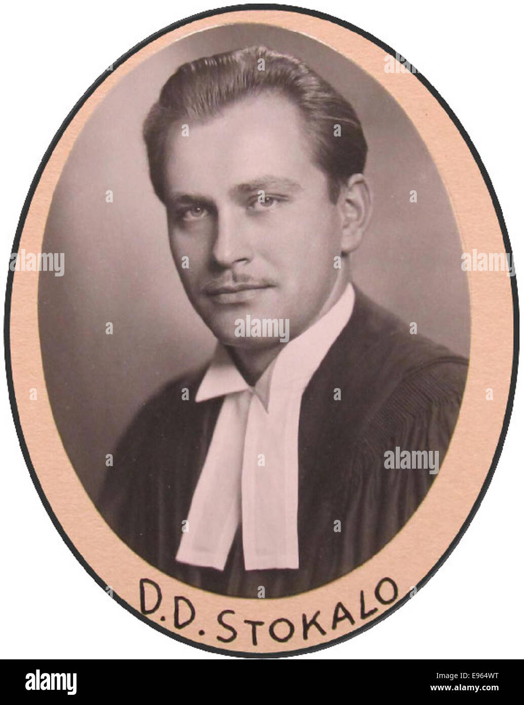 This photograph shows Daniel Dimitri Stokal (Sztokolo), a 1946 graduate ...