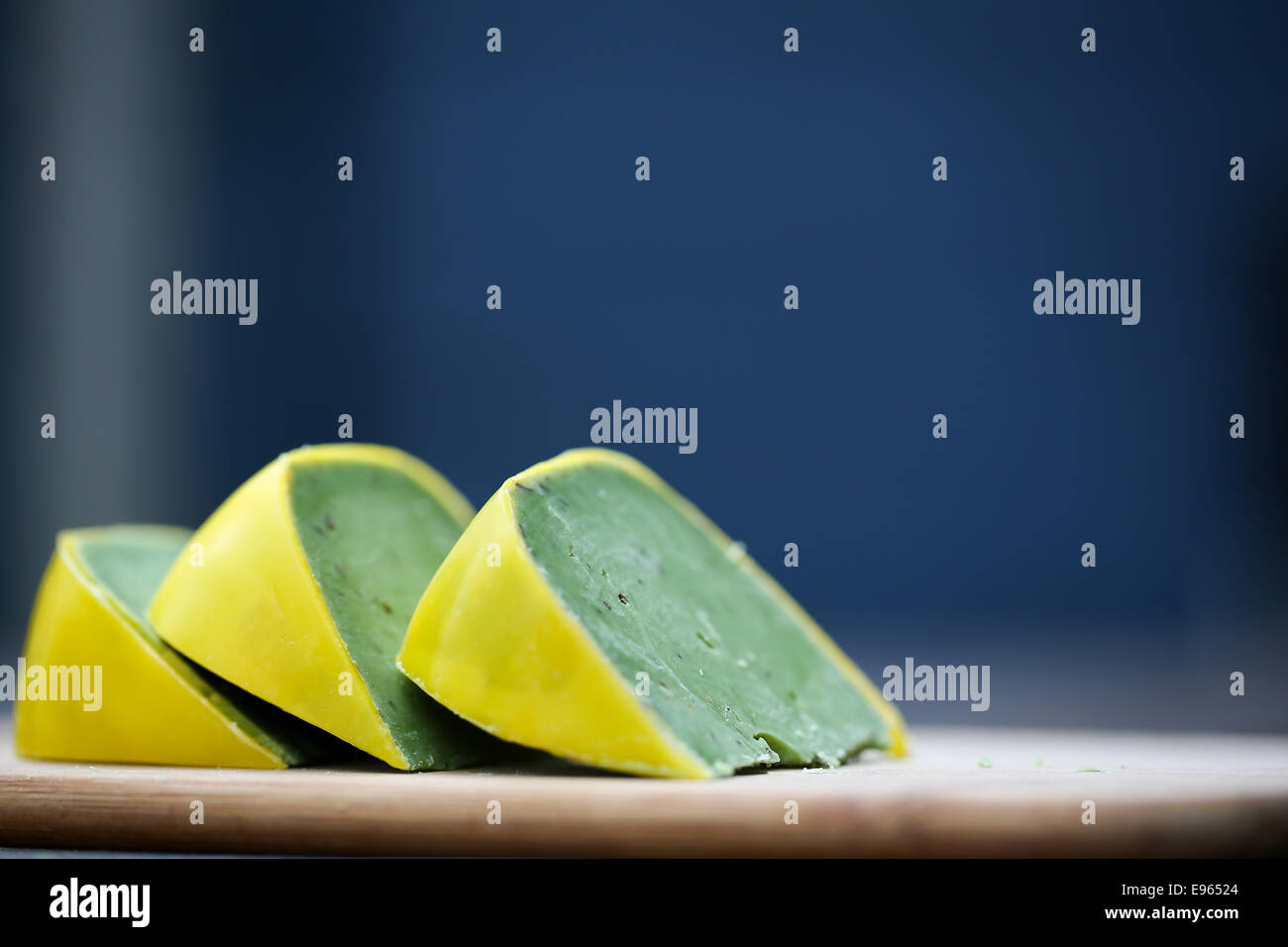 Dutch pesto cheese Stock Photo - Alamy