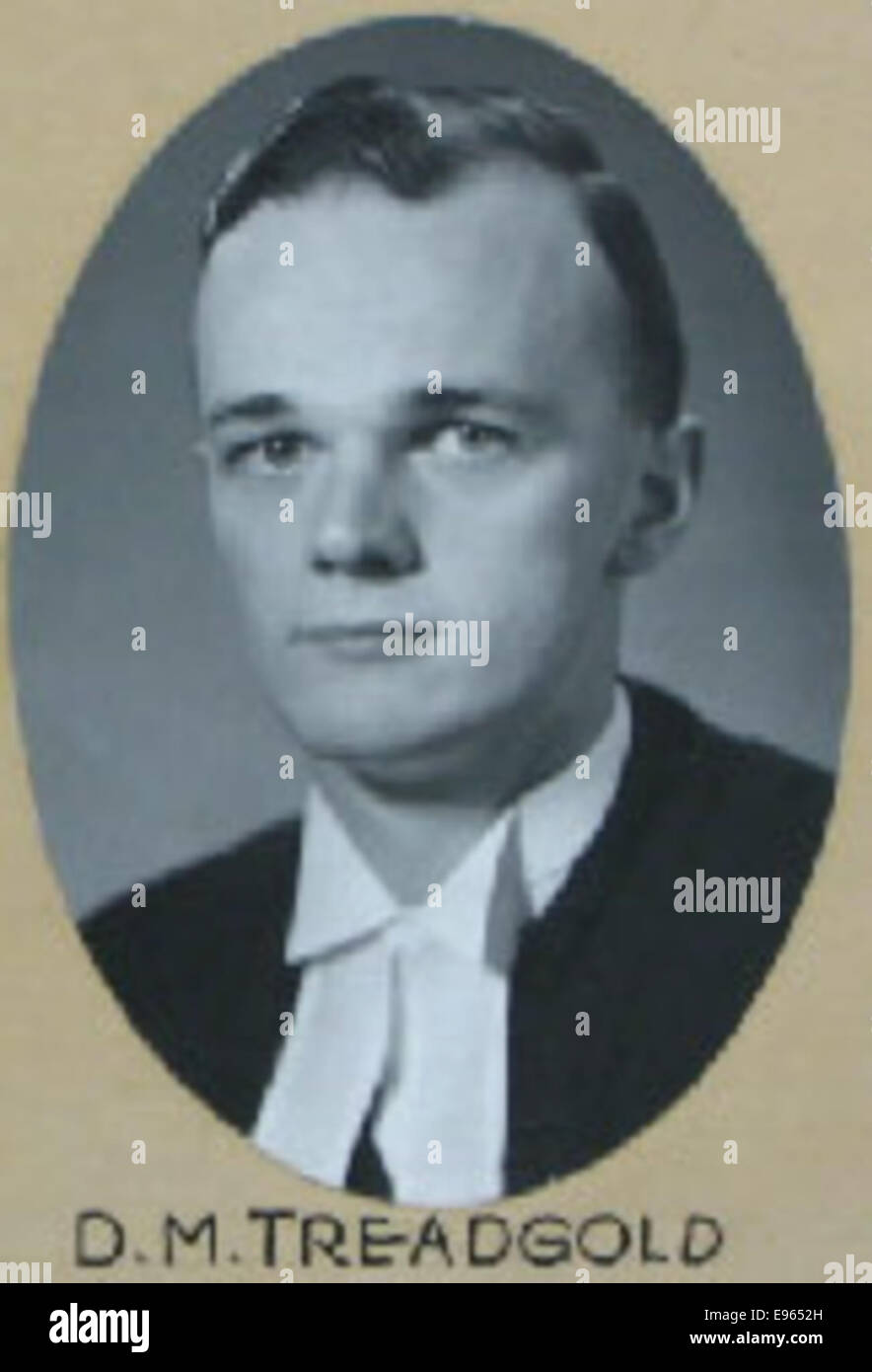 Photograph of Donald Milner Treadgold (1916-1991) 14408971631 o Stock ...