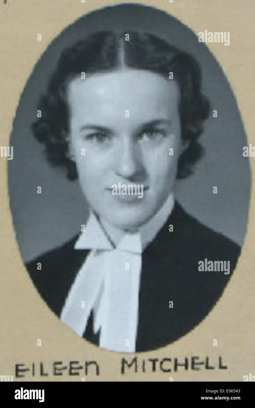 This photograph captures Eileen Mitchell, a graduate of Osgoode Hall ...
