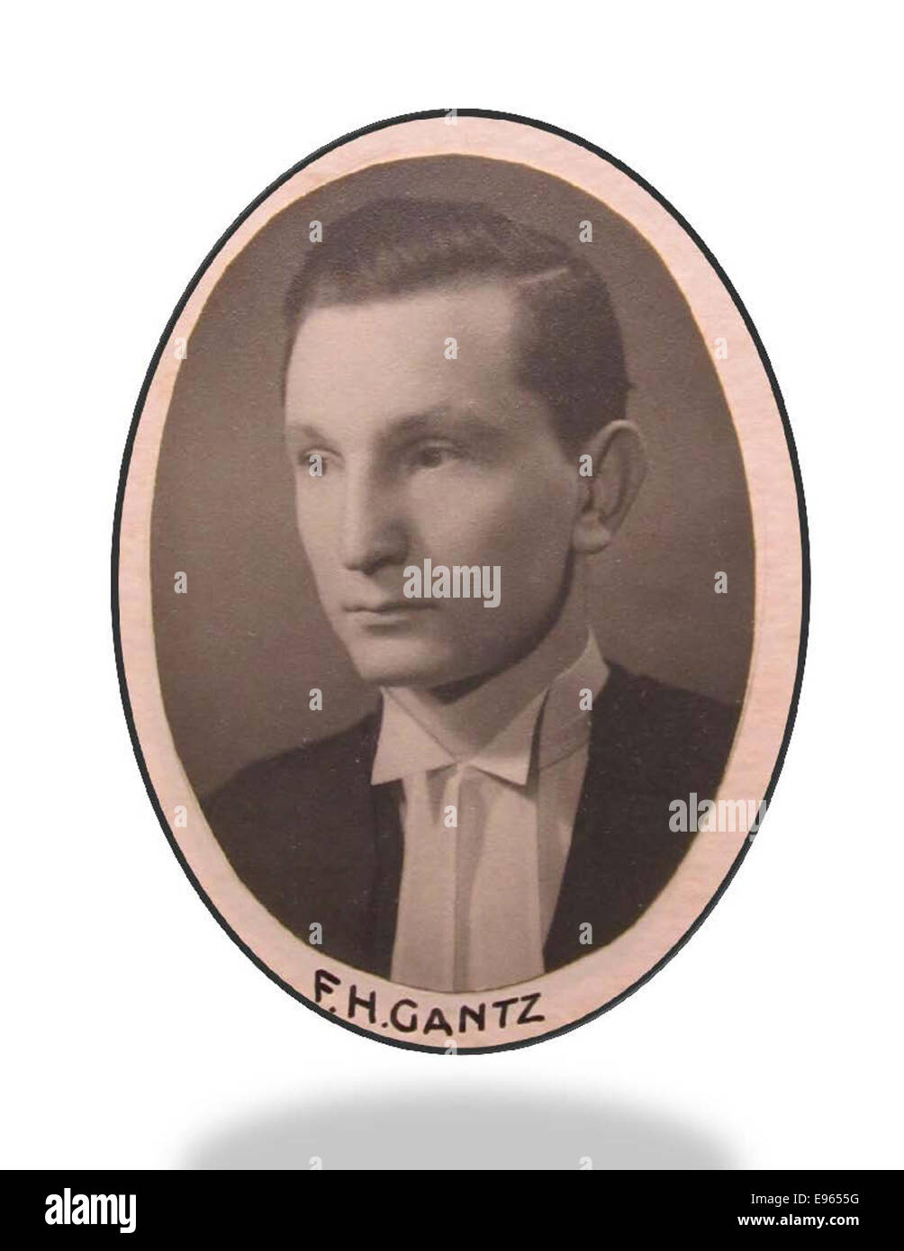 This image shows Frederick Harry Ganz, born in 1914. The photograph is ...