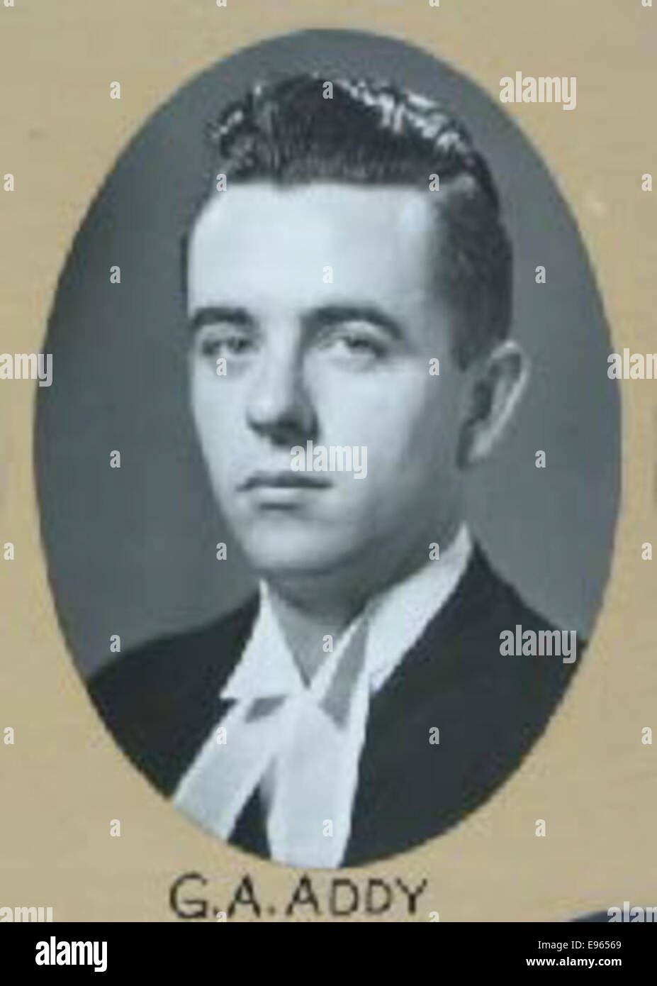 This portrait shows George Arthur Addy, a lawyer who graduated from ...