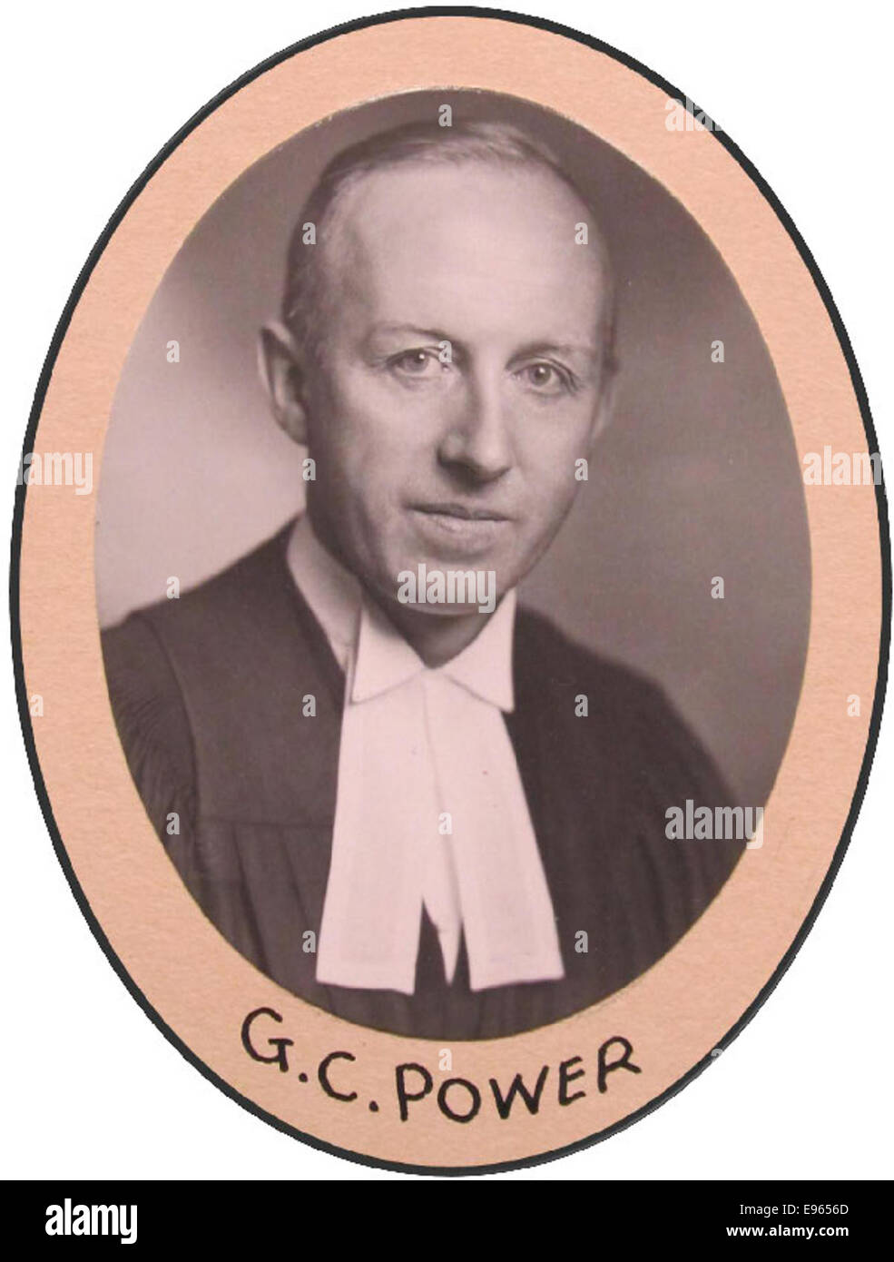 A formal portrait of George Cyril Power, a graduate of Osgoode Hall Law ...
