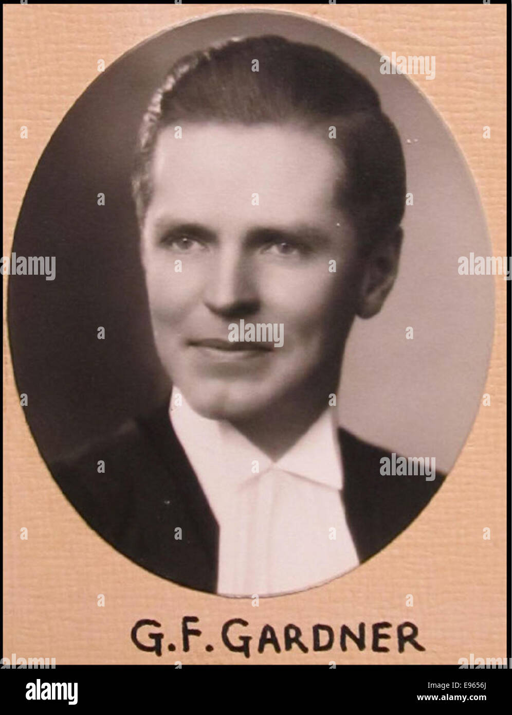 This photograph depicts George Franklin Gardner, a 1945 graduate of ...