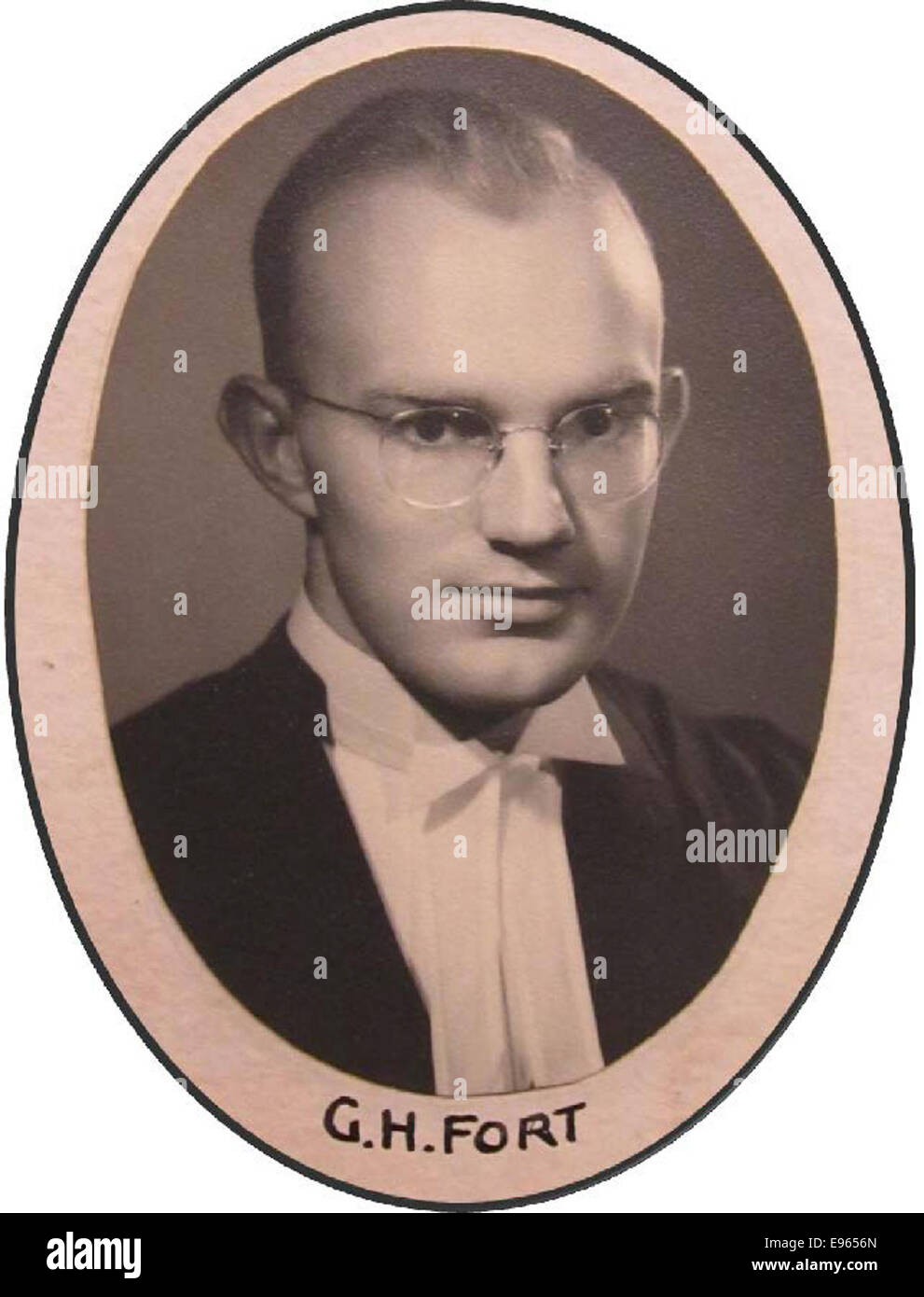 A photograph of George Harold Fort (1916-1981), an important historical ...