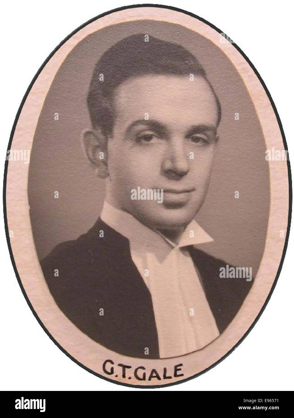 Photograph of George Taylor Gale (1913-1982) 14486152543 o Stock Photo ...