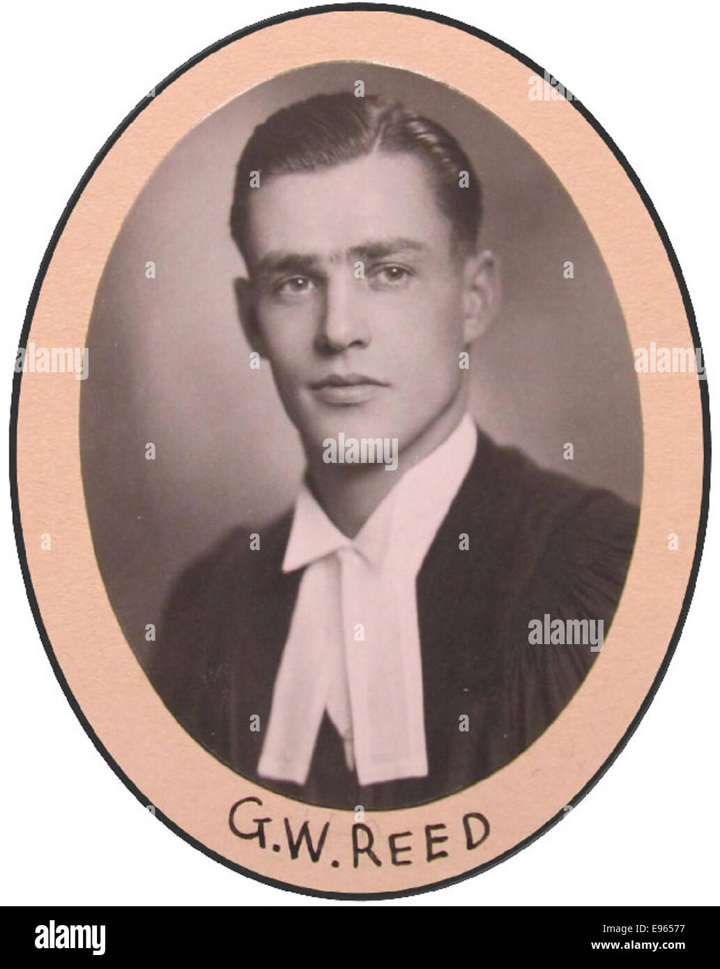 Photograph of George William Reed (1917-2003) 14739142154 o Stock Photo ...