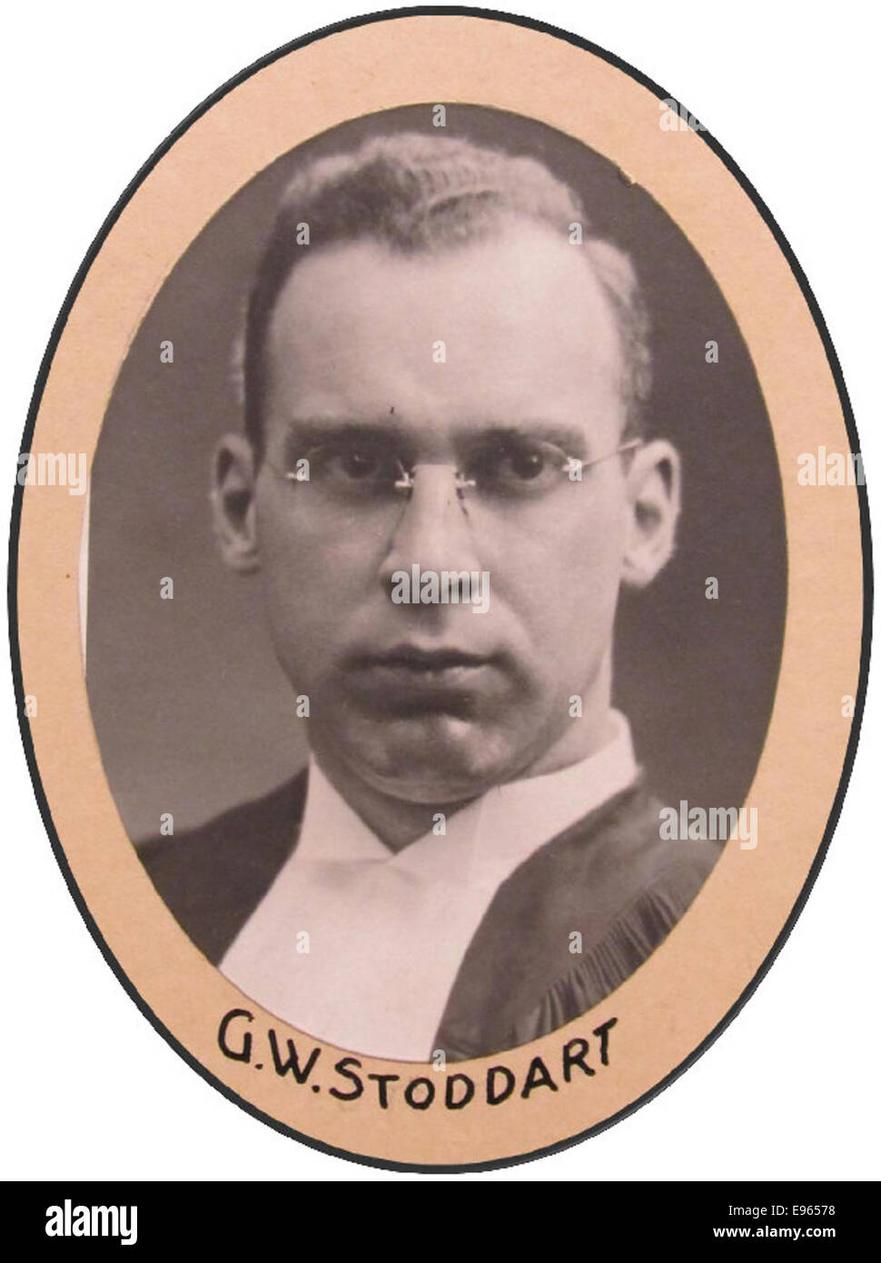 Photograph of George Wood Willard Stoddart (1915-1981) 1089692 o Stock ...