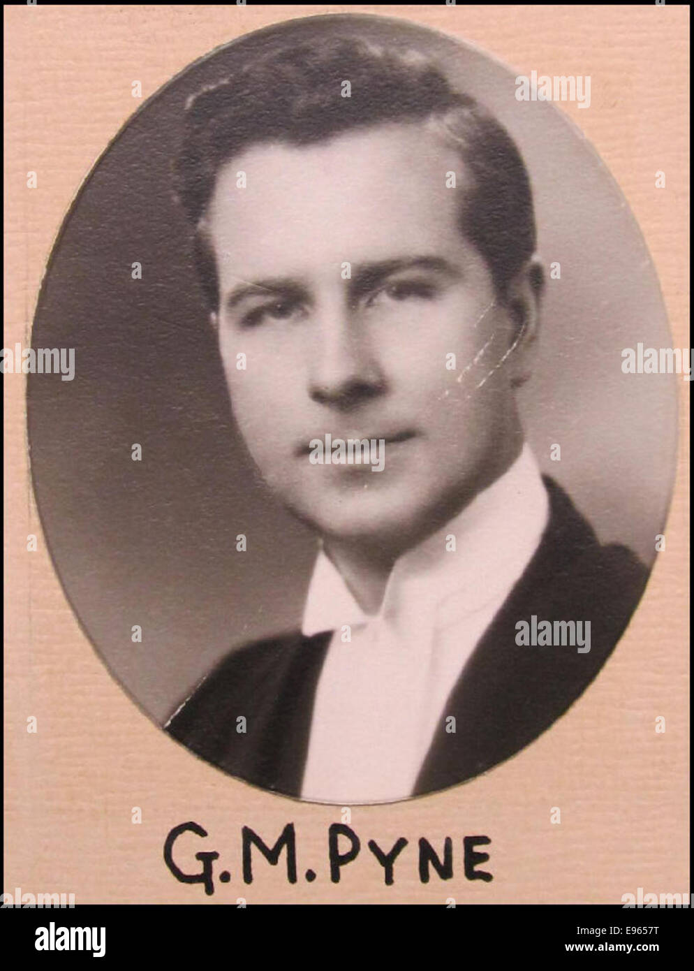 Photograph of Gordon Morel Pyne (1918-1978) 14703647073 o Stock Photo ...