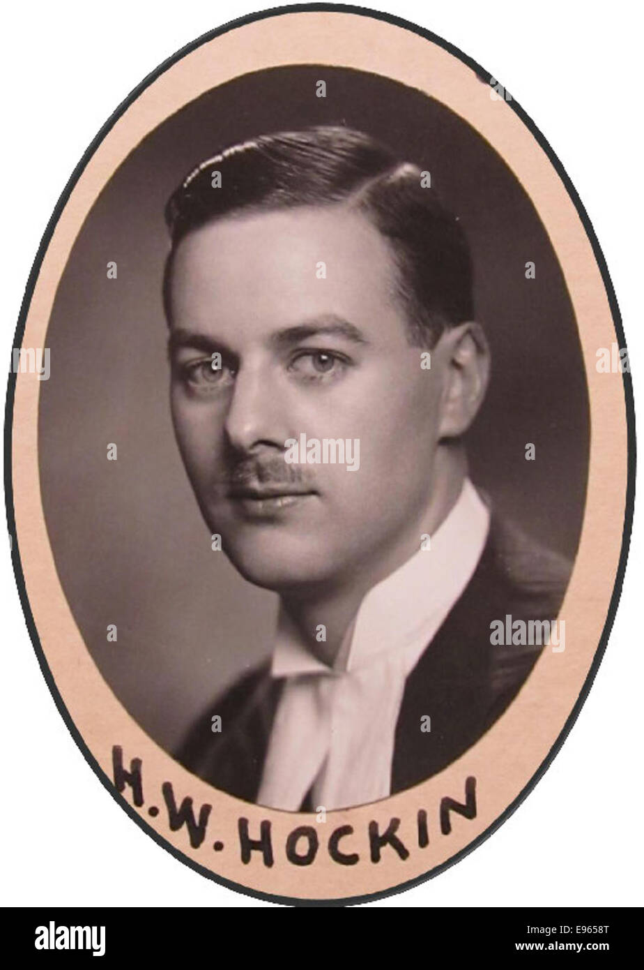 Portrait photograph of Harold William Hockin, a 1948 graduate of ...