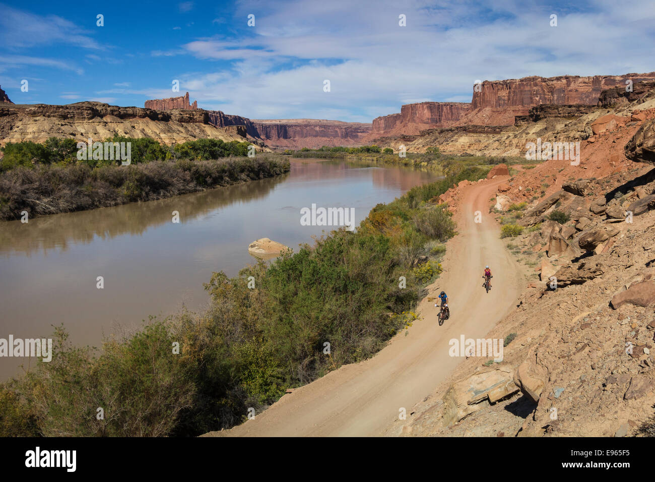 White rim trail moab hi-res stock photography and images - Alamy