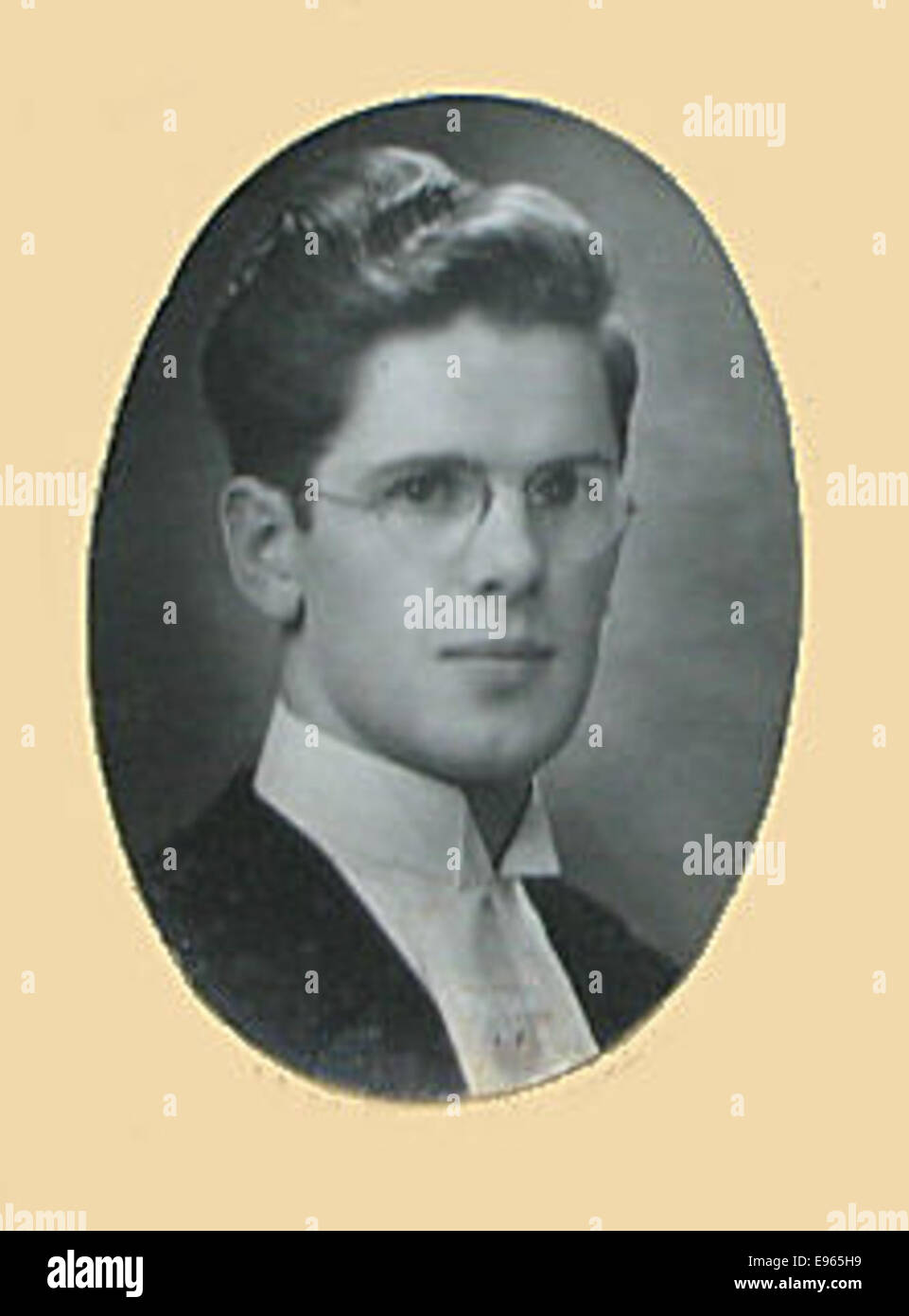 This photograph is a portrait of Hugh Murvyn MacMaster (1913-1985), a ...