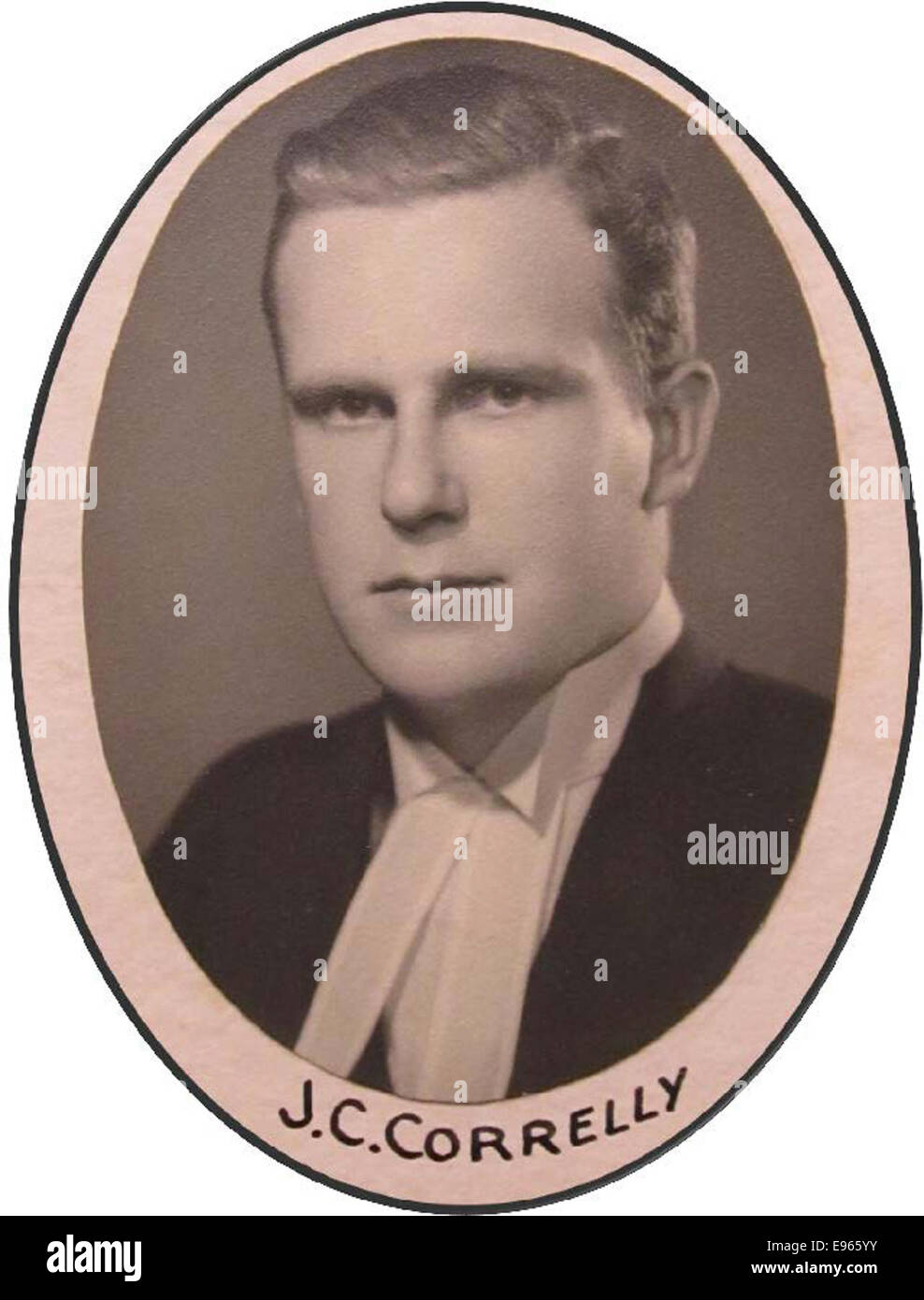 This is a portrait photograph of John Charles Newton Currelly, born in ...