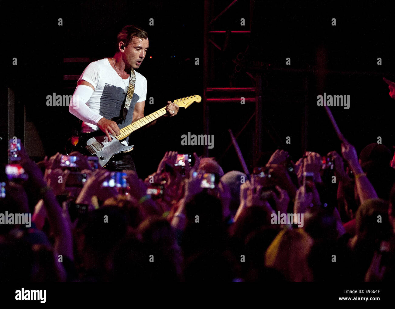 Hollywood, California, USA. 20th Oct, 2014. Bush played Jimmy Kimmel ...