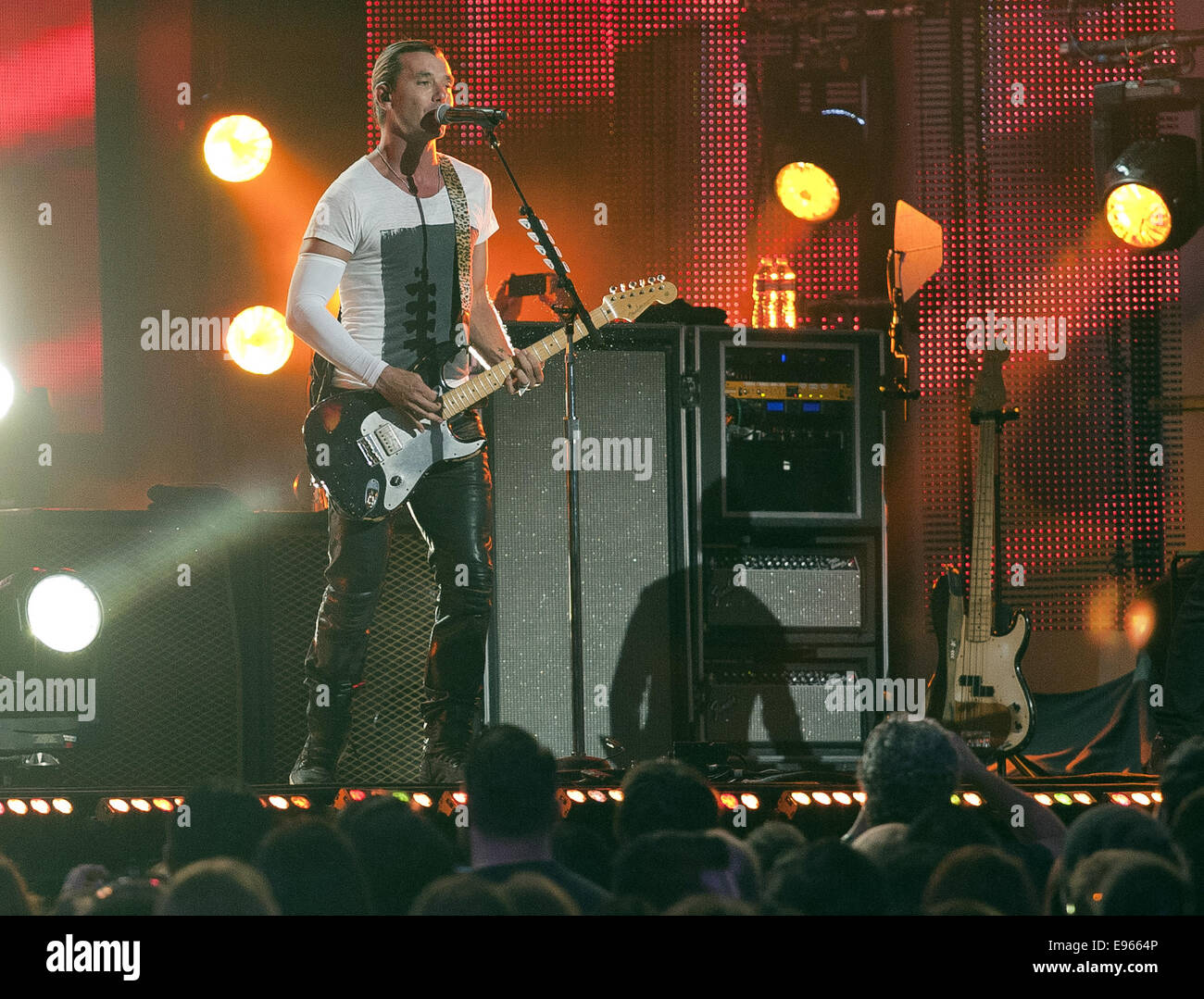 Hollywood, California, USA. 20th Oct, 2014. Bush played Jimmy Kimmel ...