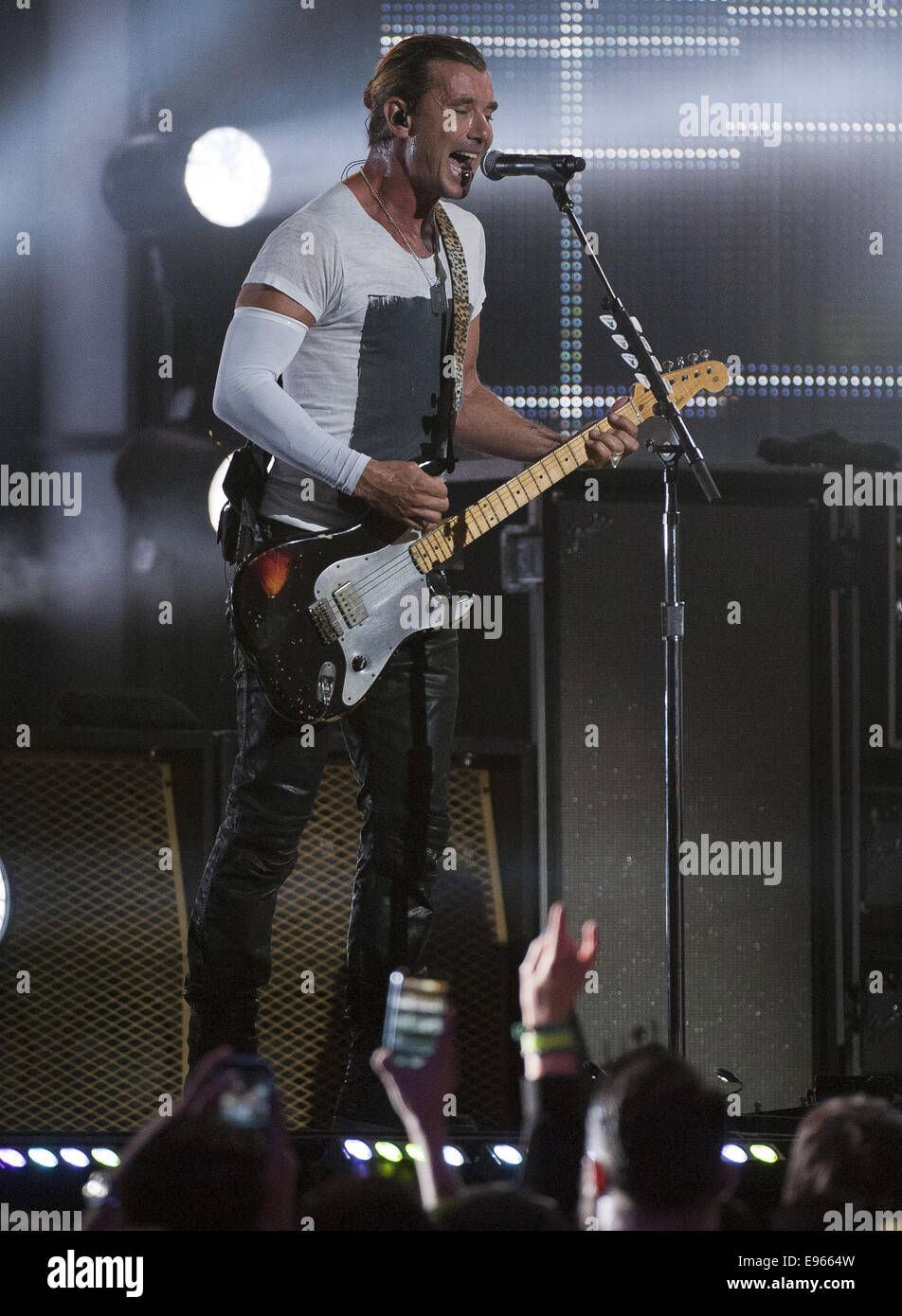 Hollywood, California, USA. 20th Oct, 2014. Bush played Jimmy Kimmel ...