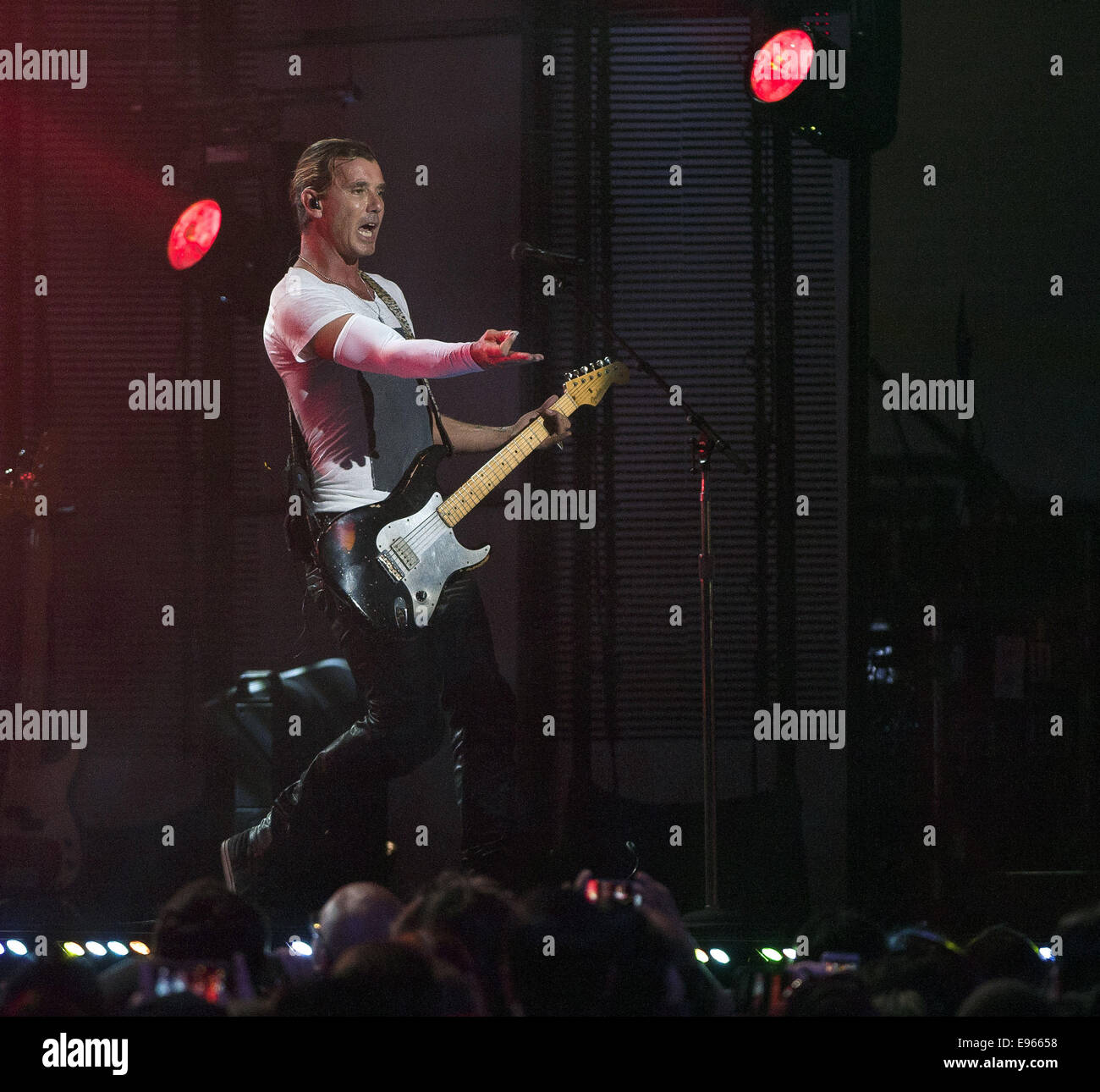 Hollywood, California, USA. 20th Oct, 2014. Bush played Jimmy Kimmel ...