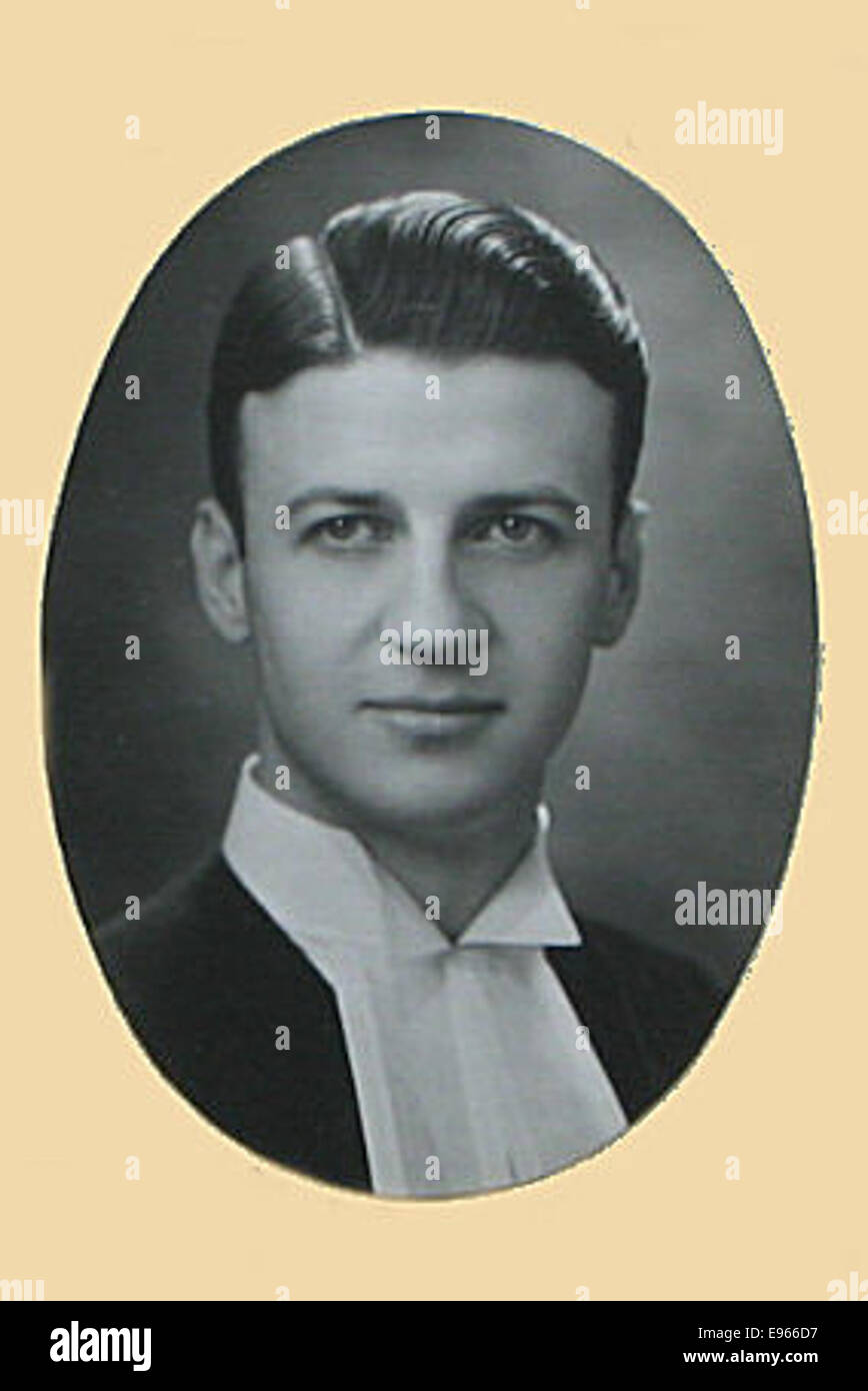 Portrait of Michael Joseph Cloney (1912-2005), a notable figure in the ...