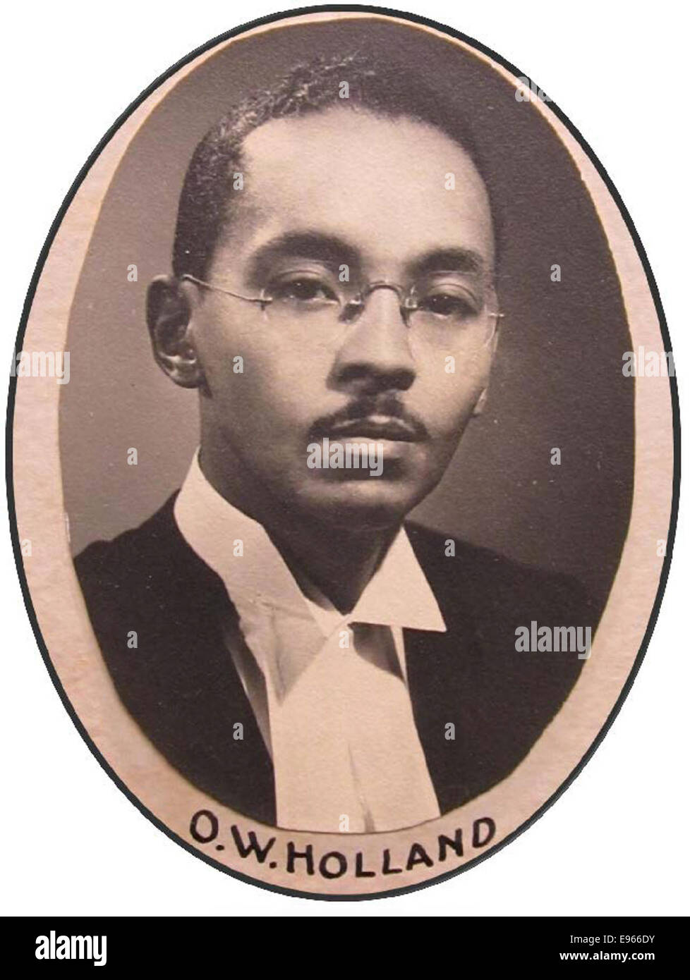 Photograph of Oliver Wendell Holland (1911-1991) 14279409378 o Stock ...