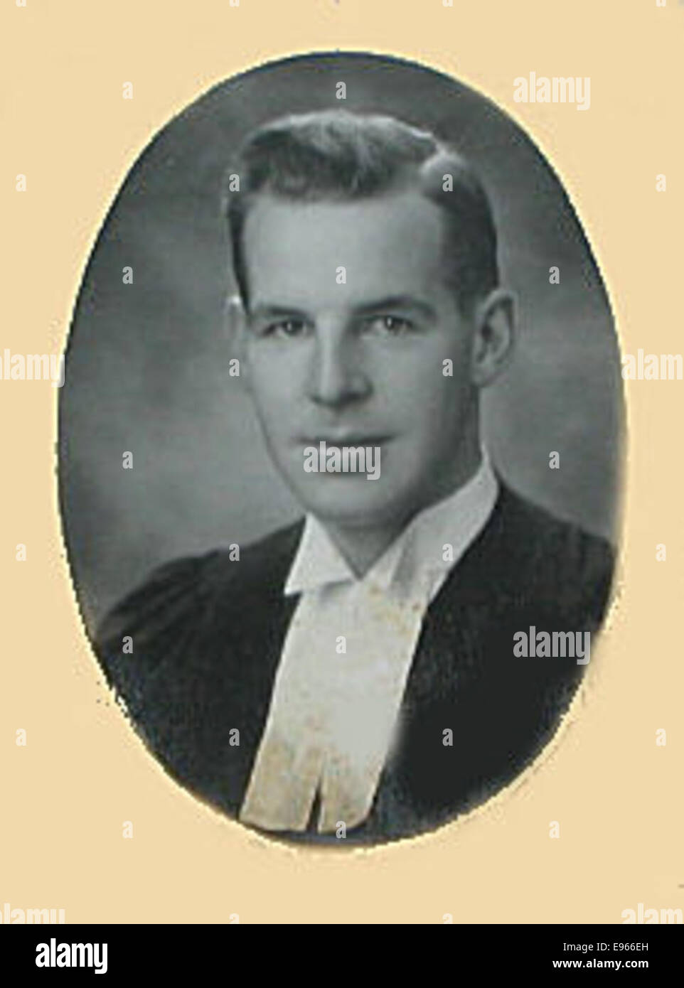 This portrait photograph features Peter Donald McGregor, though ...