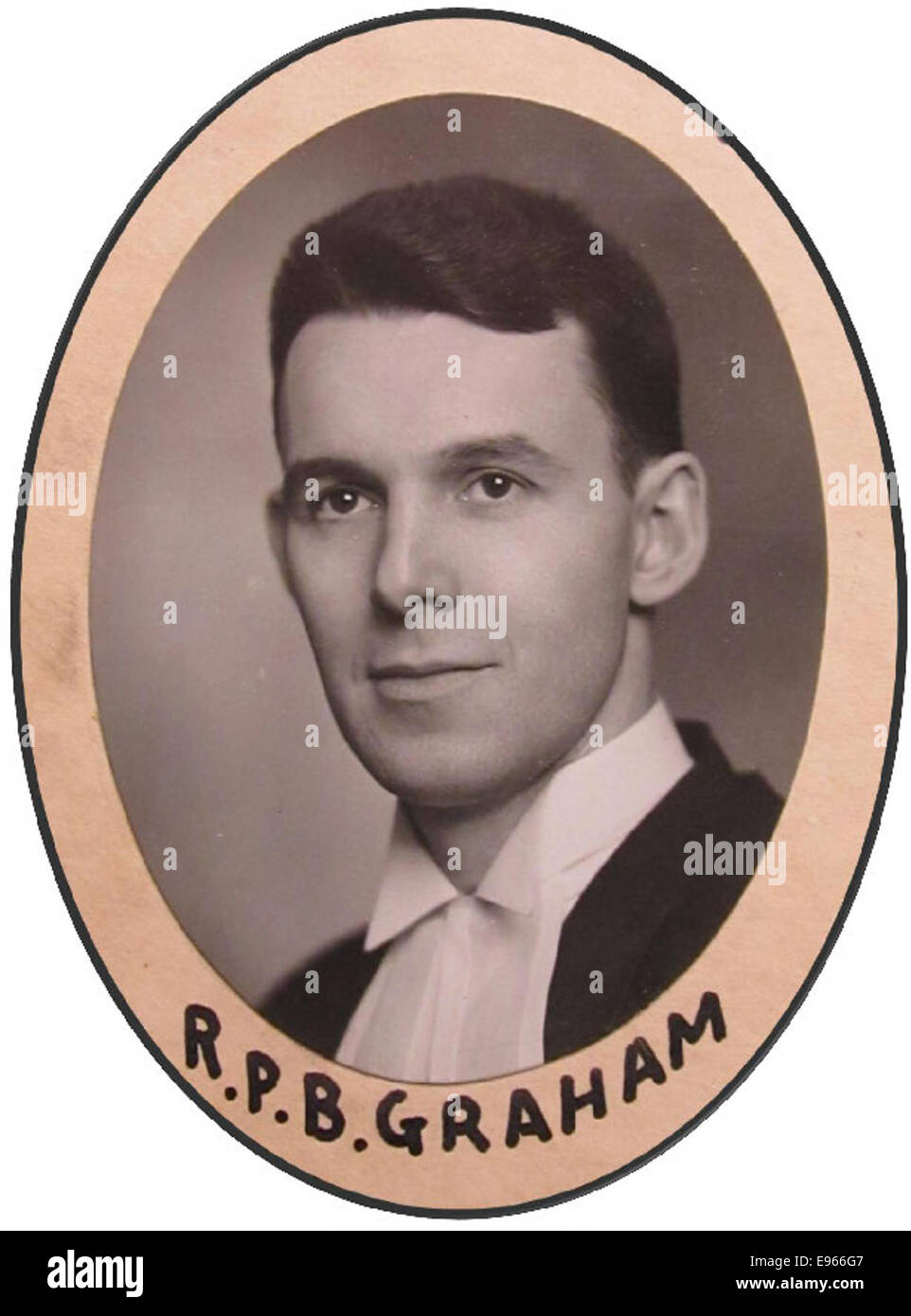 Portrait of Robert Patrick Bateman, a 1948 graduate of Osgoode Hall Law ...