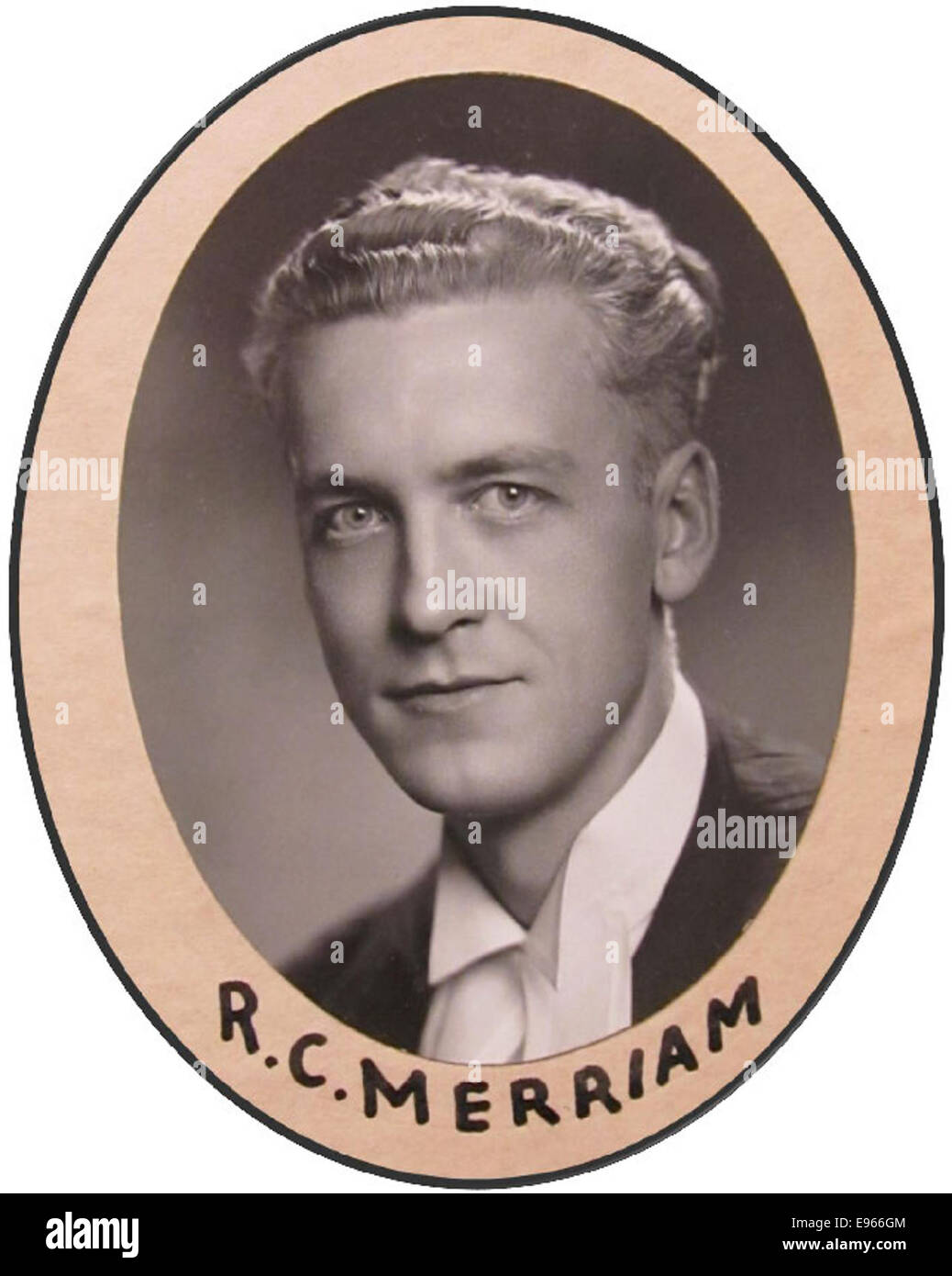 Photograph of Ronald Charles Merriam (1916-1987) 14672563989 o Stock ...