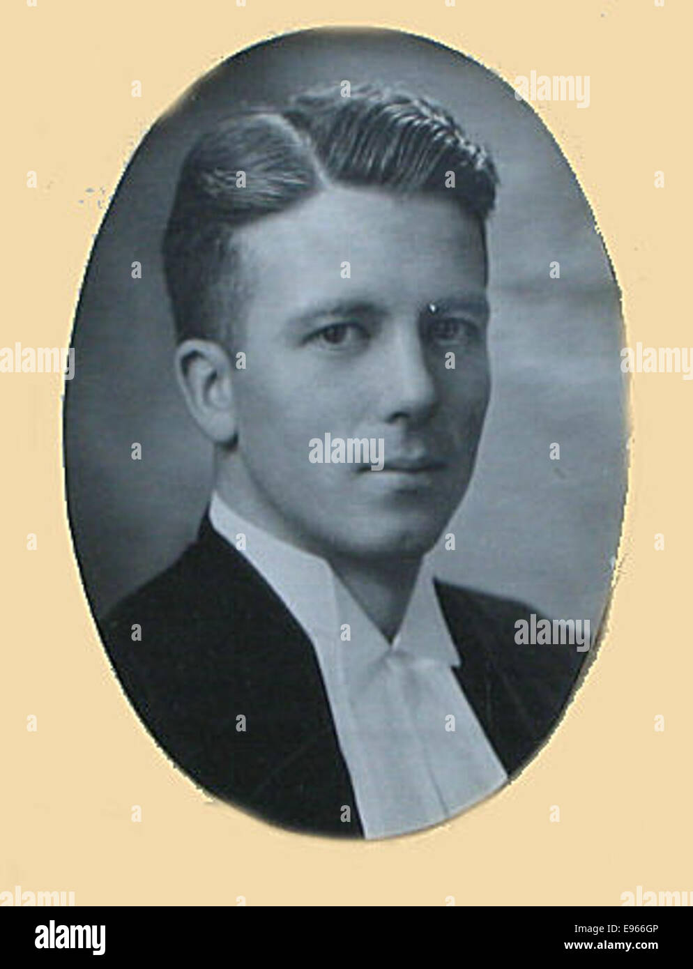 Portrait of Ronald George Burrows, a notable figure from the 20th ...