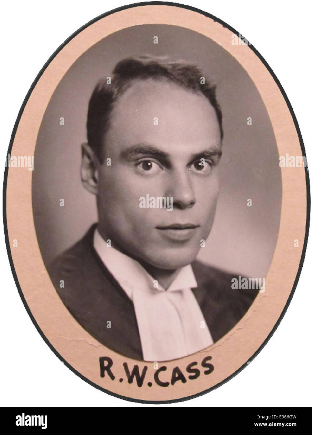 Portrait of Ronald William Cass, a 1948 graduate of Osgoode Hall Law ...