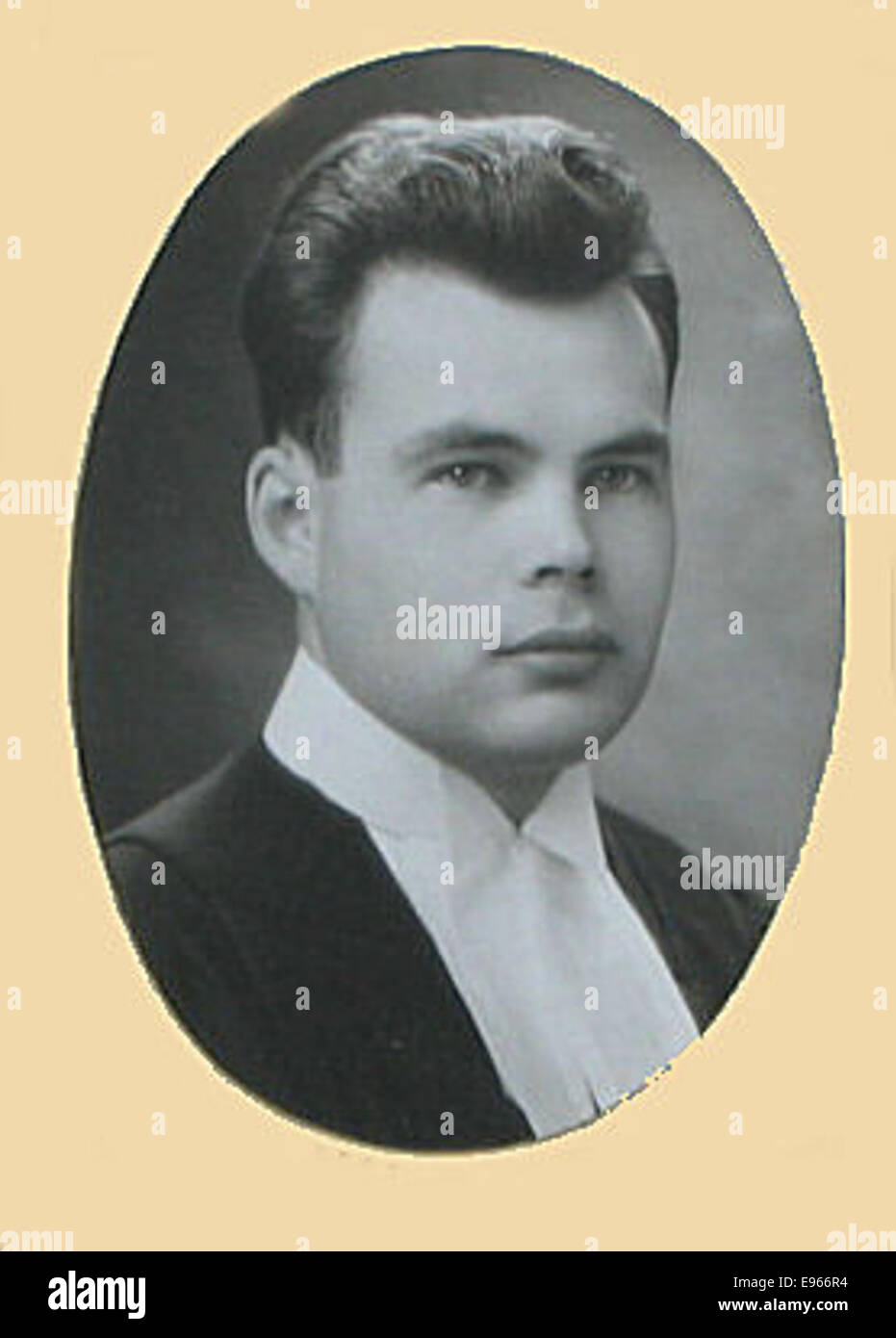 This portrait photograph captures Wallace Card, a notable figure born ...
