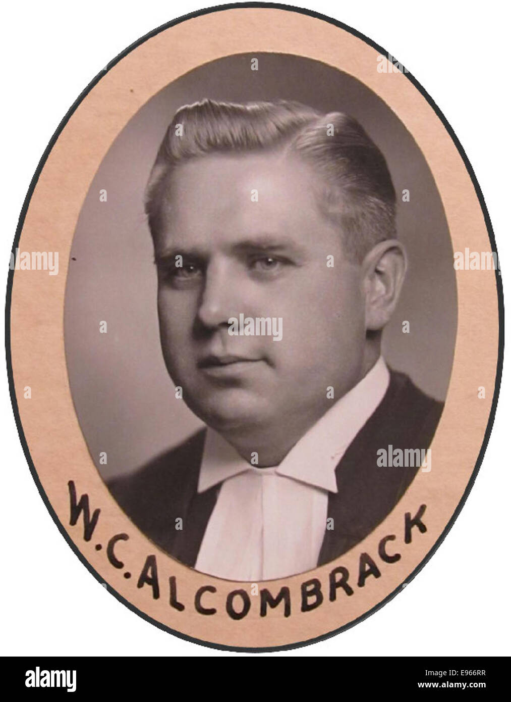 Photograph of Warner Cox Alcombrack (1916-2004) 59181205 o Stock Photo ...