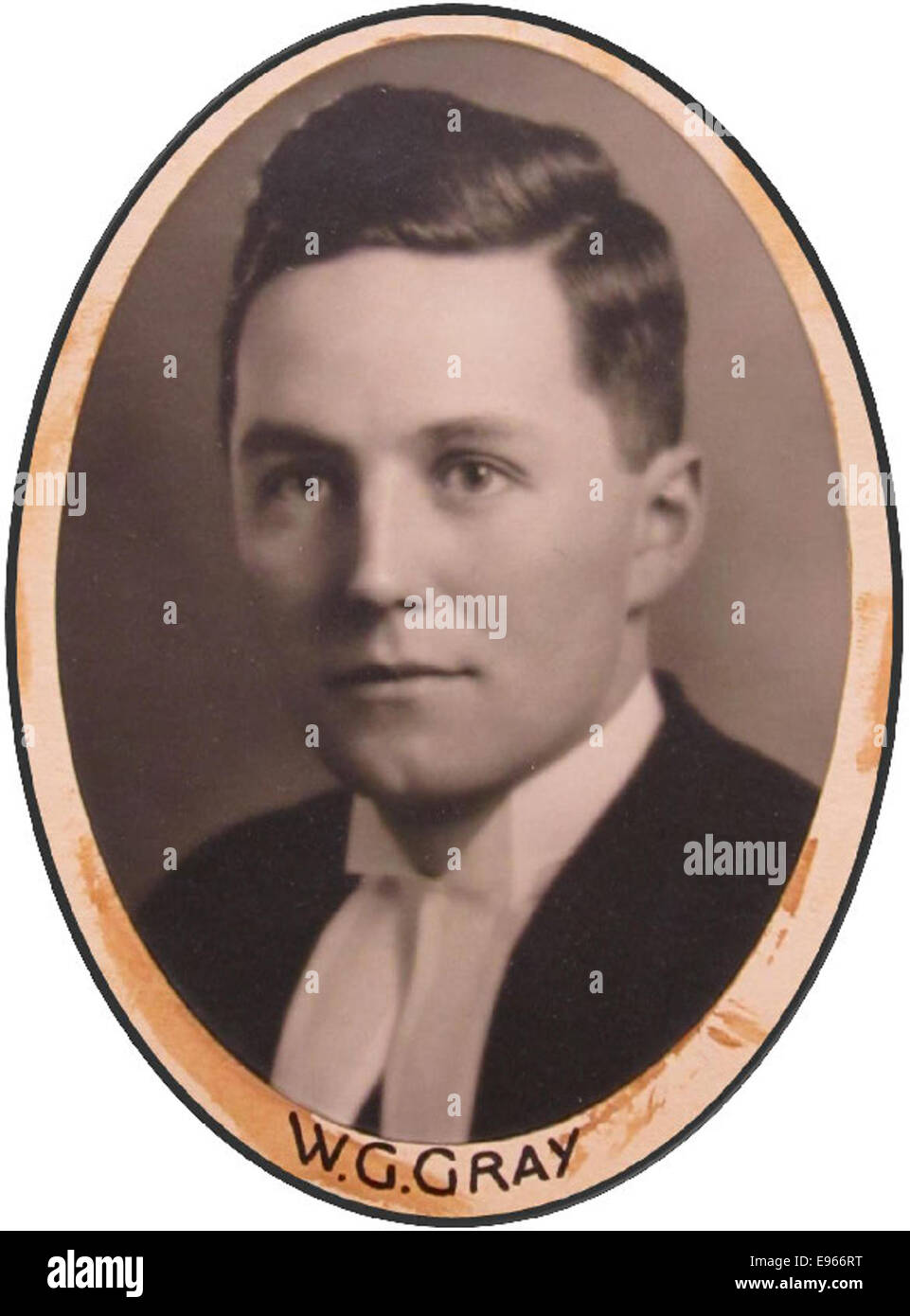 A formal portrait of Wesley Gibson Gray, a prominent figure born in ...