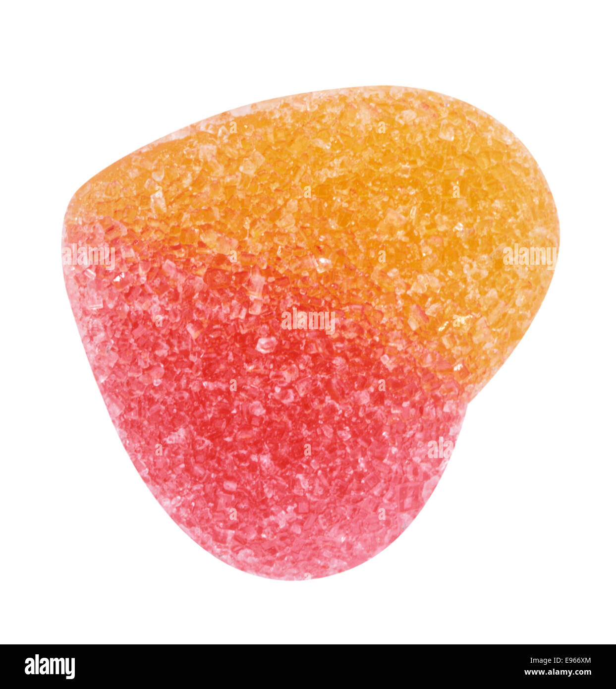Fruit Jelly with Heart Shape Isolated Stock Photo - Alamy