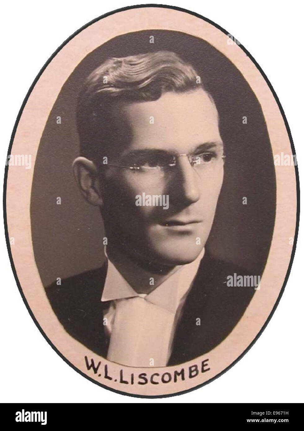 A portrait of William Leeds Liscombe, a distinguished individual born ...