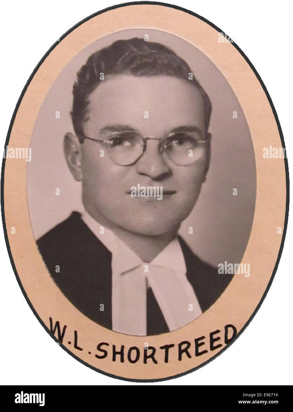 This portrait captures William Lloyd Shortreed, a graduate of Osgoode ...