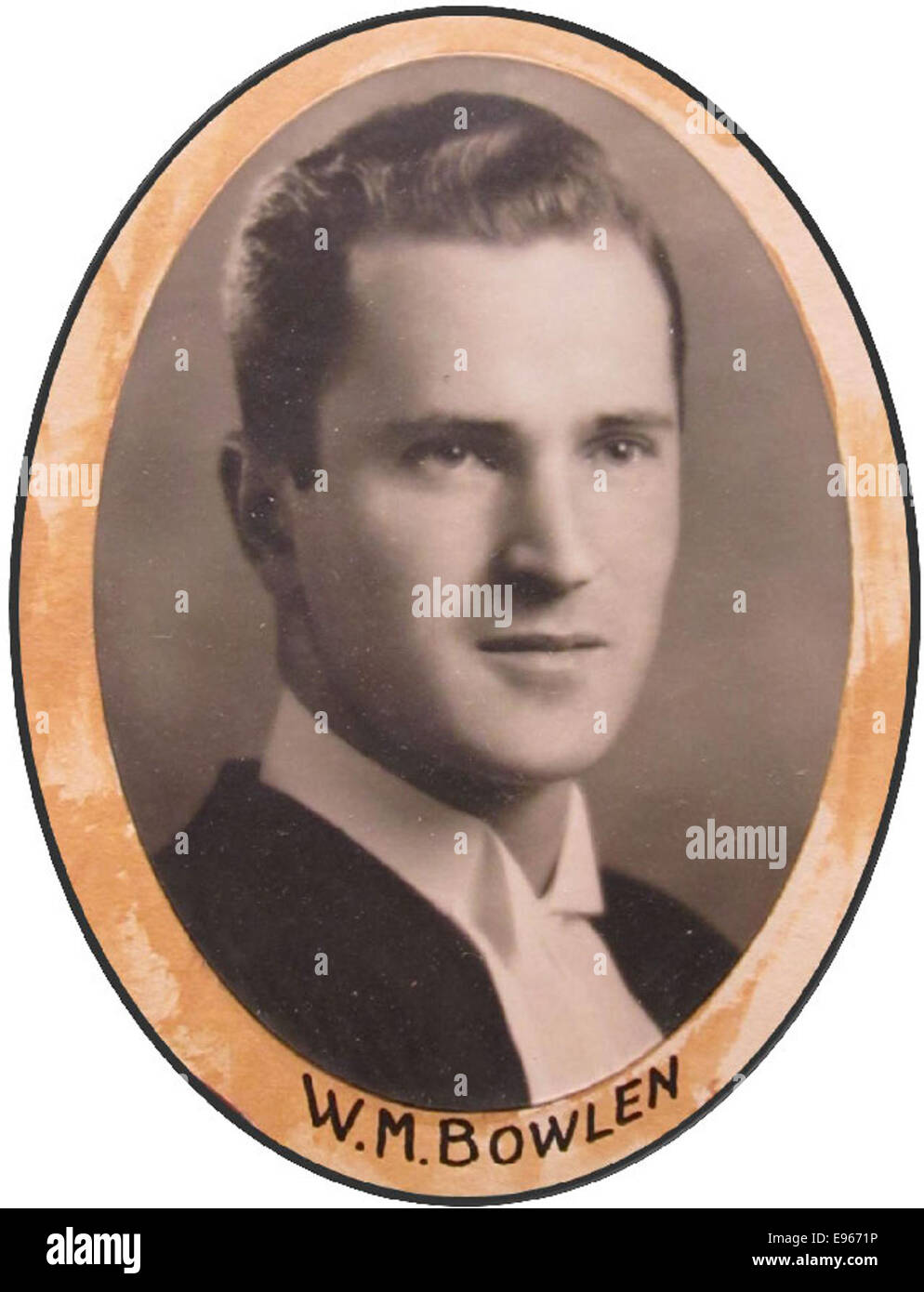 A portrait of William Michael Bowlen, a young man whose life was ...